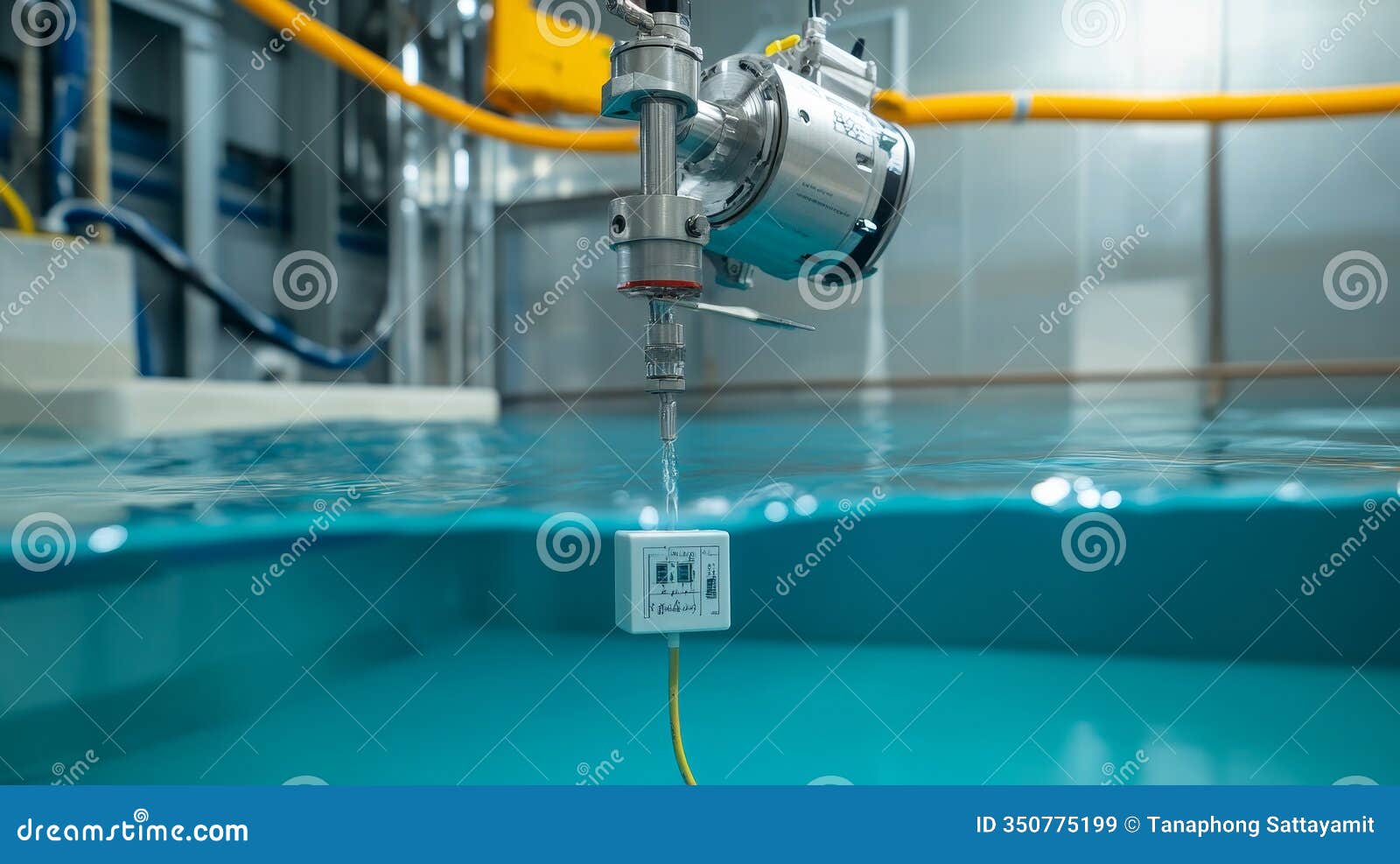 Inlet Current Study Water Table Measurement System Precise Water Level ...