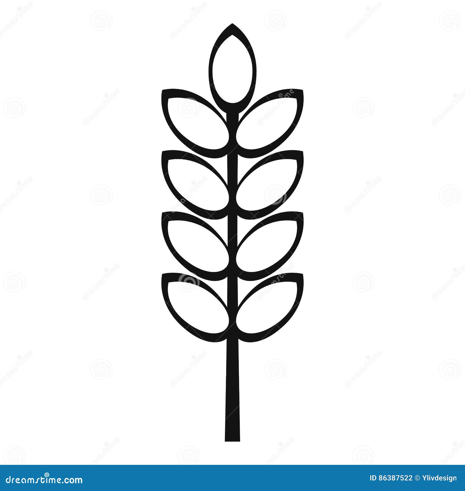 Inlet Spike Pattern Vector | CartoonDealer.com #141386655