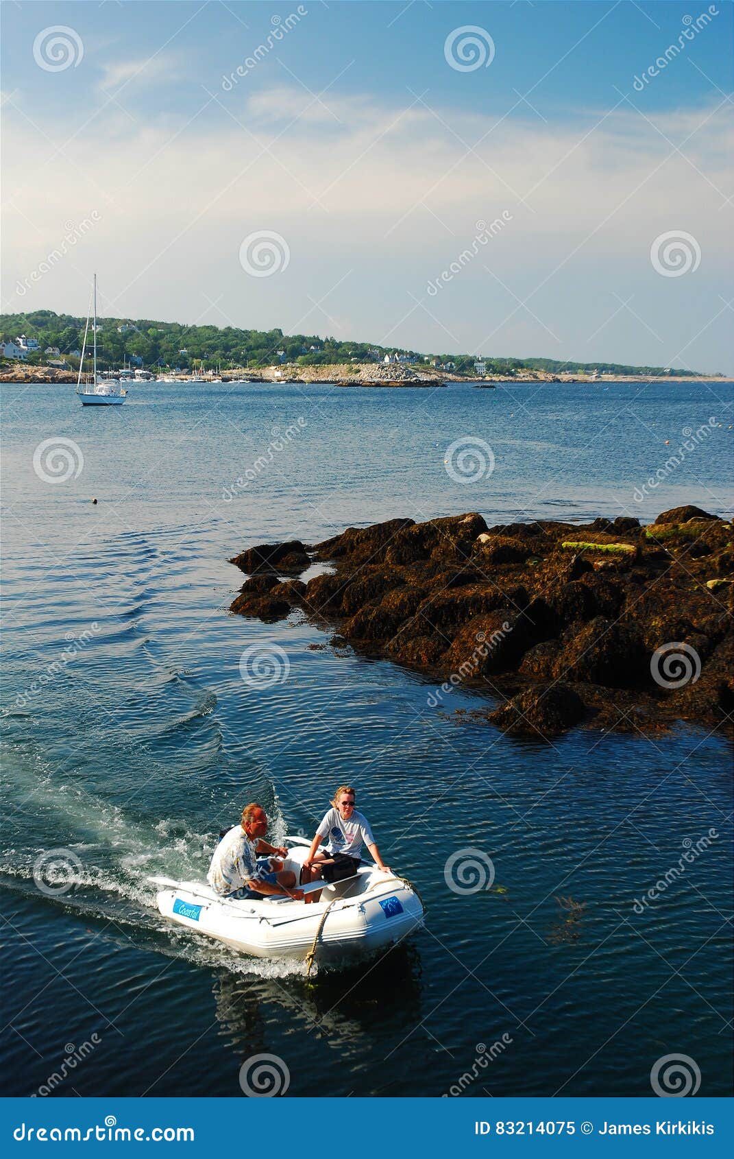 Inlet to the harbor editorial image. Image of drive, exterior - 83214075