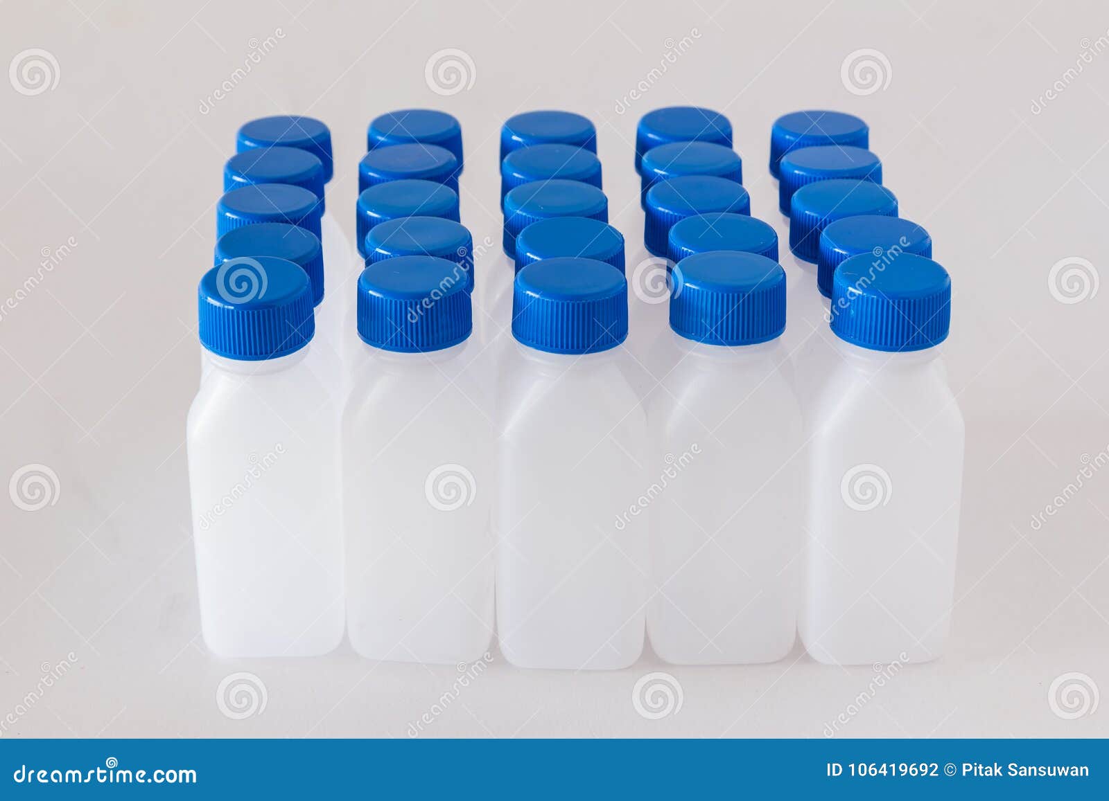 Inline plastic bottle stock photo. Image of vitamin - 106419692