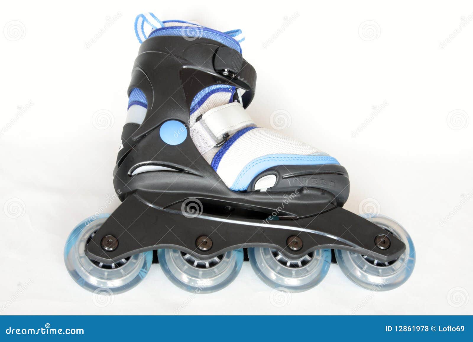 Inline skate stock photo. Image of lying, equipment, wheels - 12861978