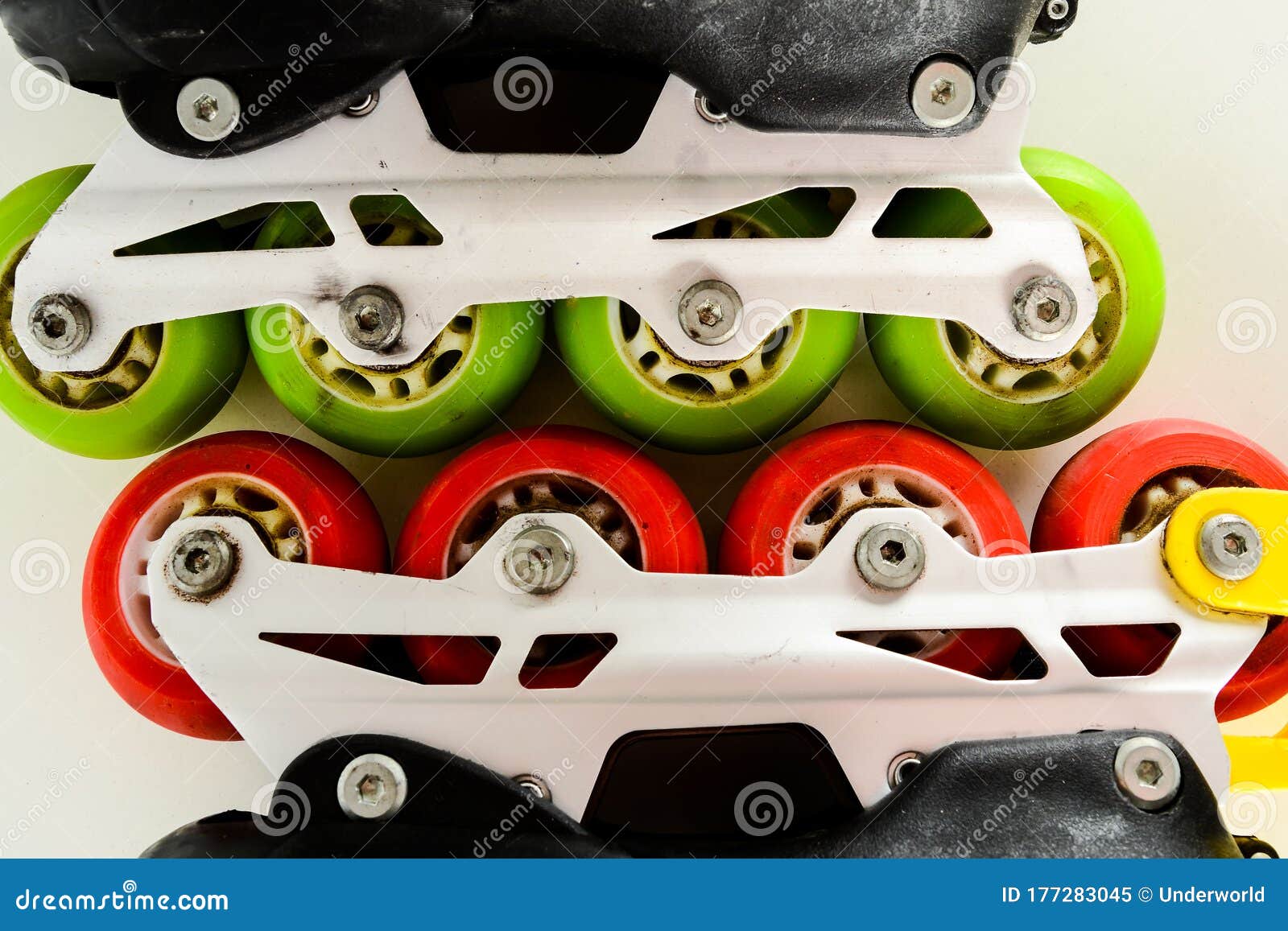 Inline skating skate boot stock image. Image of extreme - 177283045