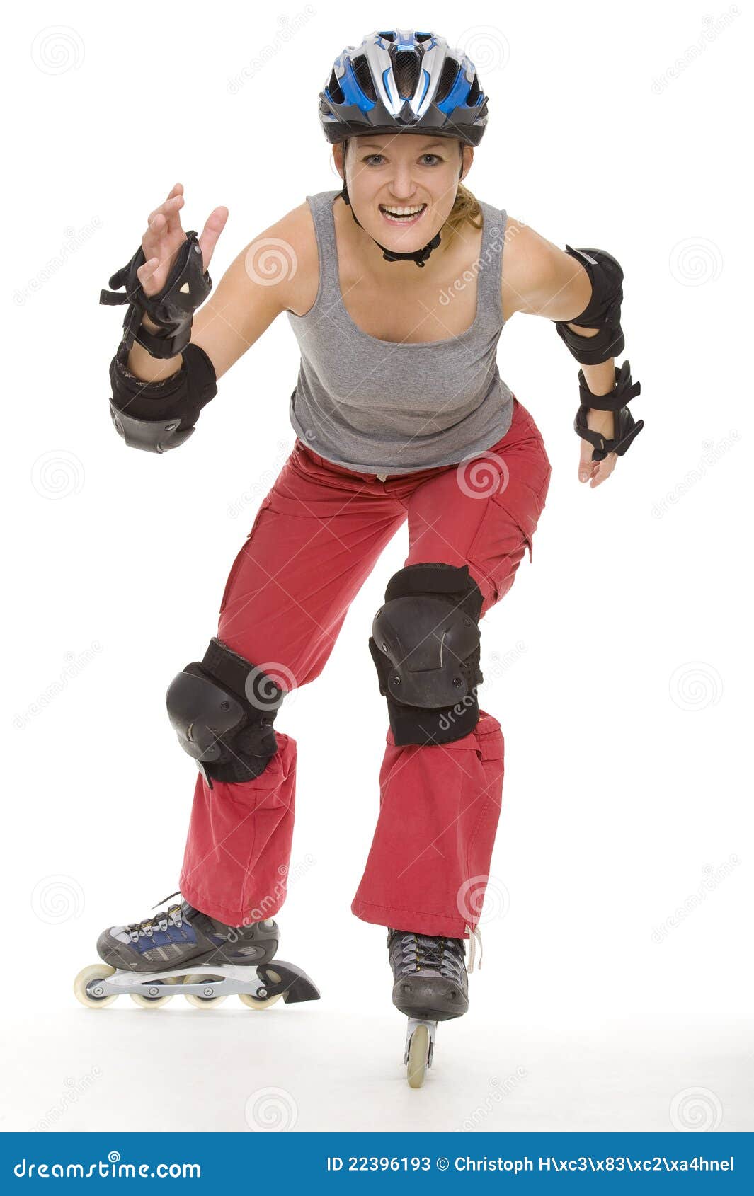 Inliner stock image. Image of physical, move, arms, aerobics - 22396193