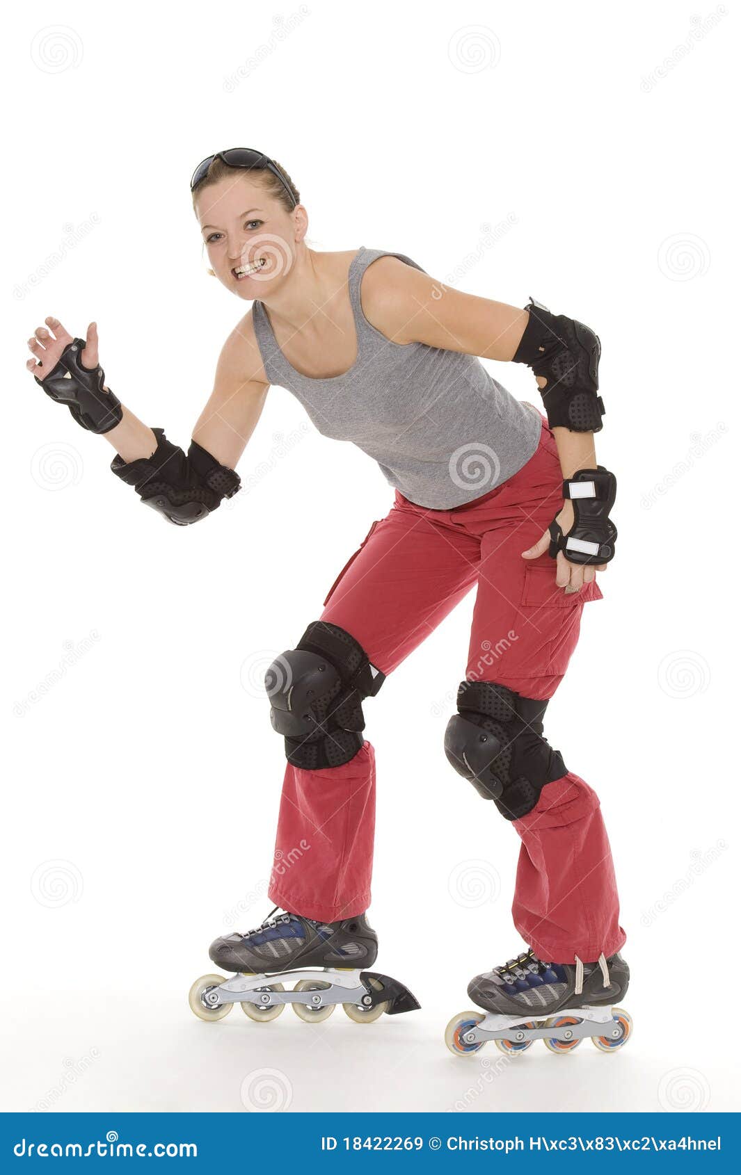 Inlineskates stock image. Image of training, hobby, rollerskates - 18422269