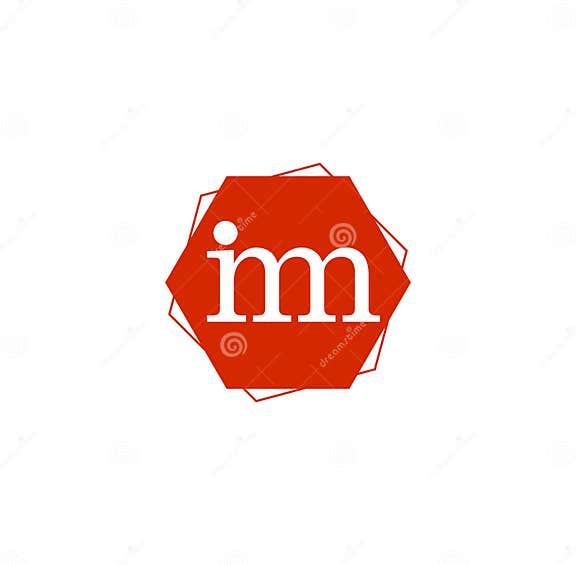 INM in HEXAGON VECTOR. IM MONOGRAM Stock Vector - Illustration of ...