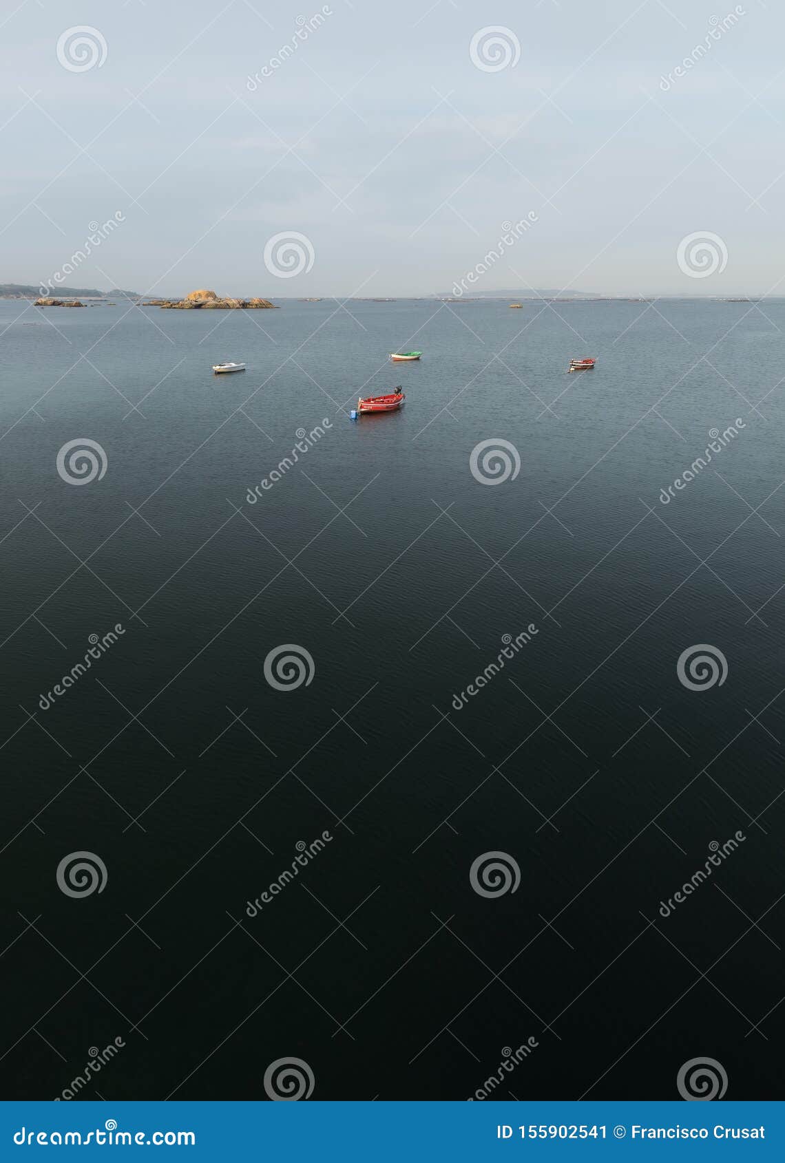 Inmensity of the Ocean in Palmeira Stock Image - Image of exposure ...