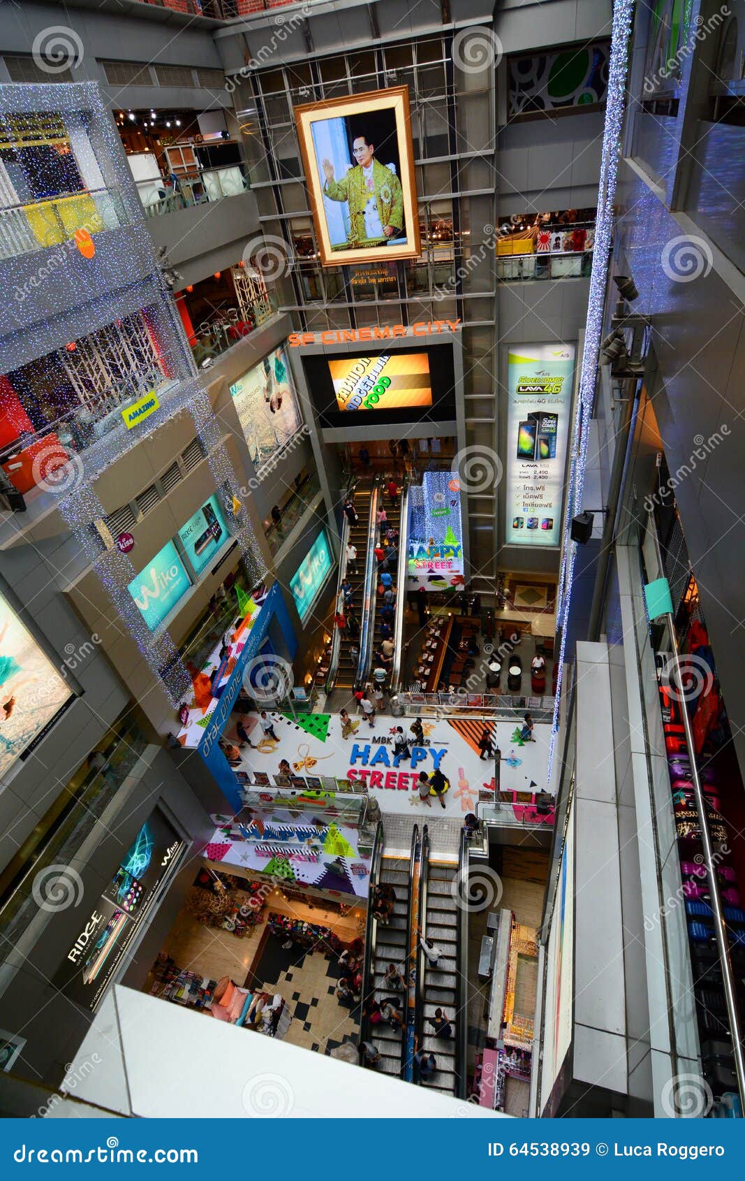 Innen MBK-Mittemall Bangkok Thailand Redaktionelles Stockbild - Bild ...