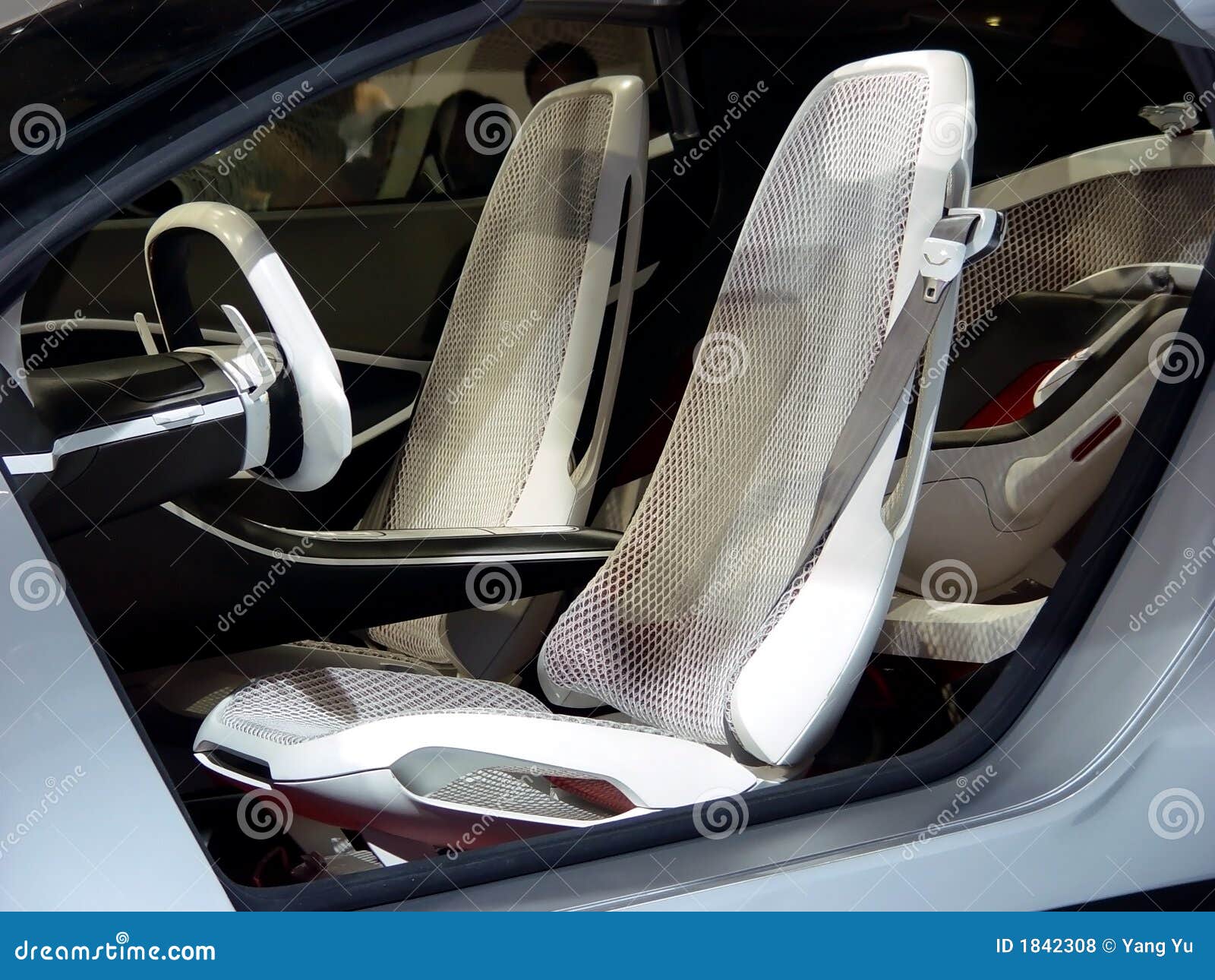 Innenraum Des Modernen Autos Stockfoto - Bild von cockpit, mode: 1842308