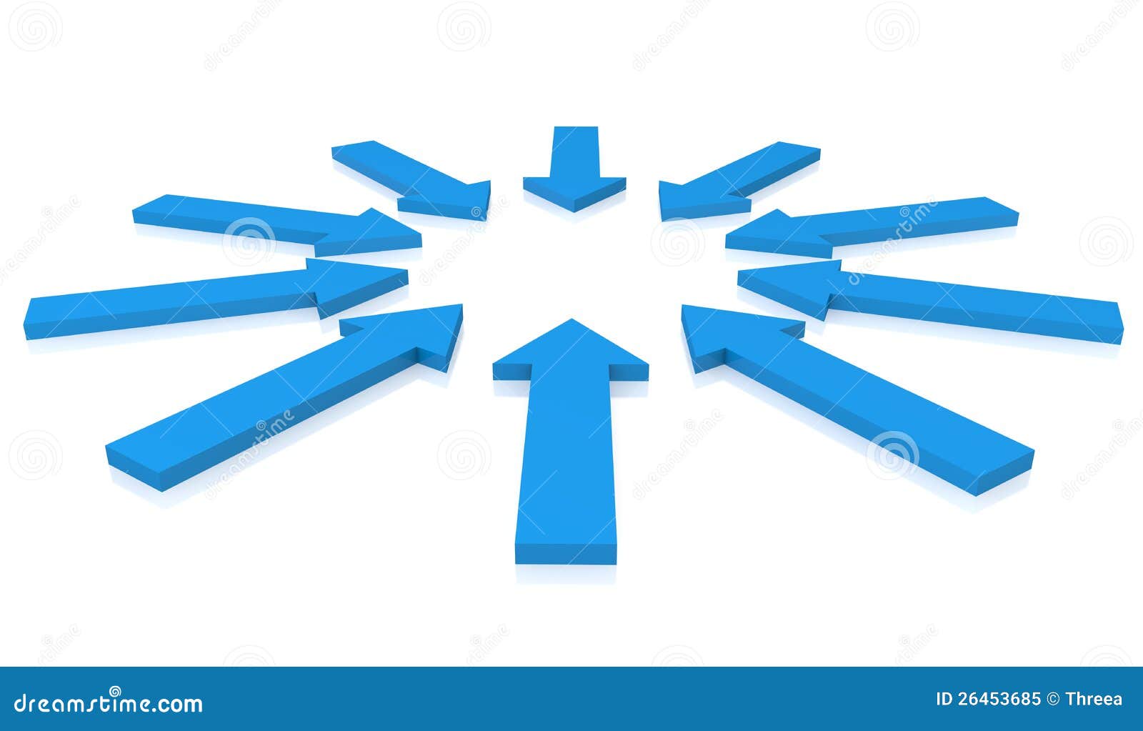 Inner Arrow stock illustration. Illustration of aiming - 26453685