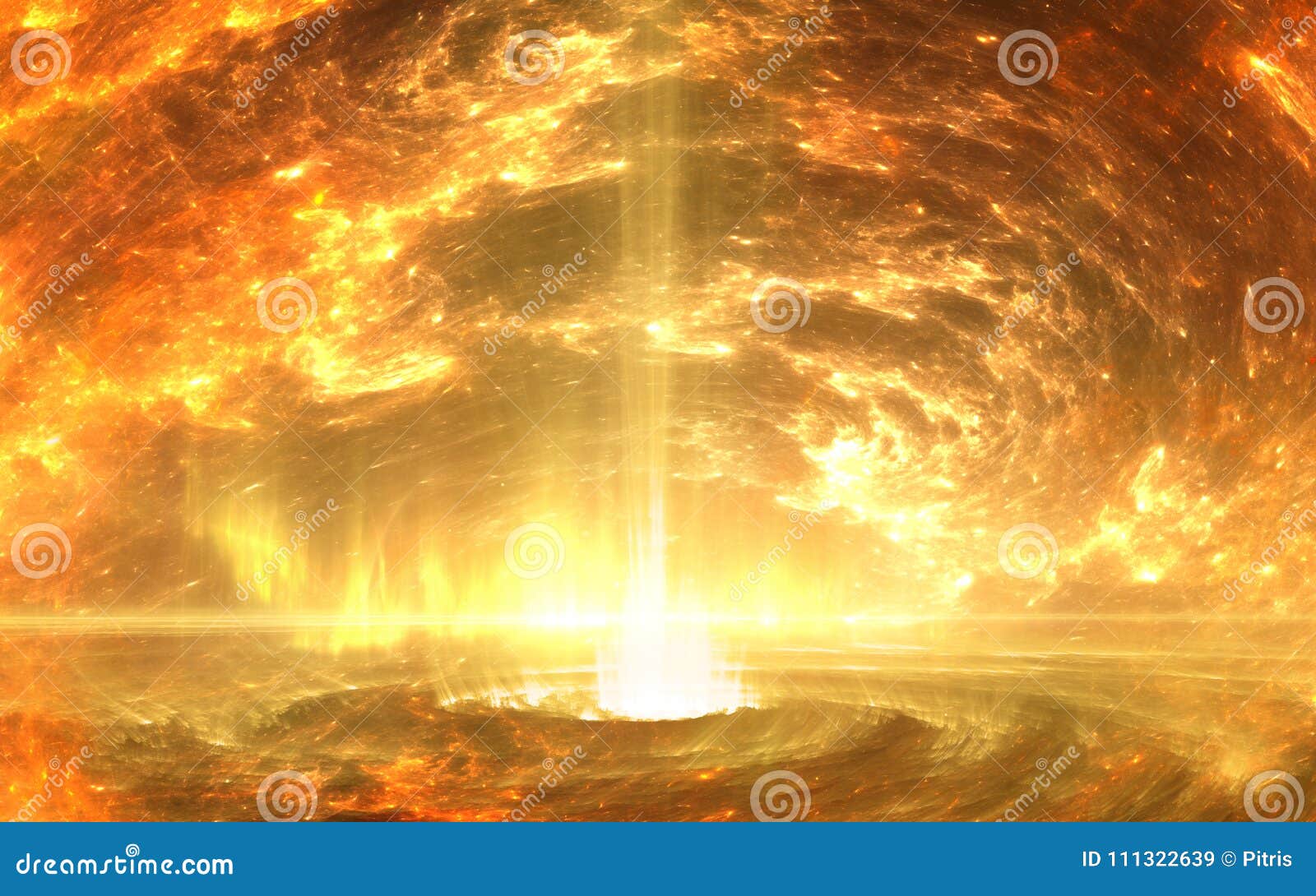 Inner core of earth. stock illustration. Illustration of astronomy ...