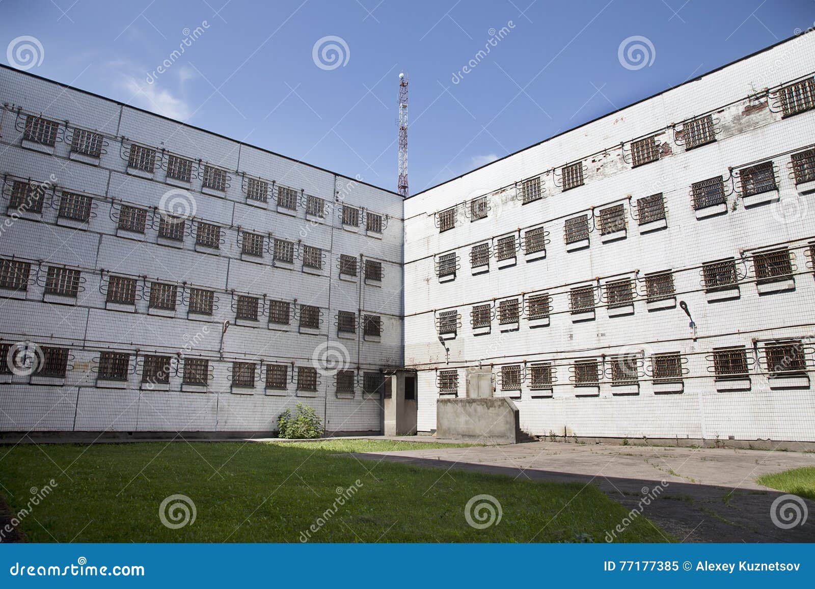 An Abandoned Prison In An Underground Bunker. A Former Soviet Cold War ...