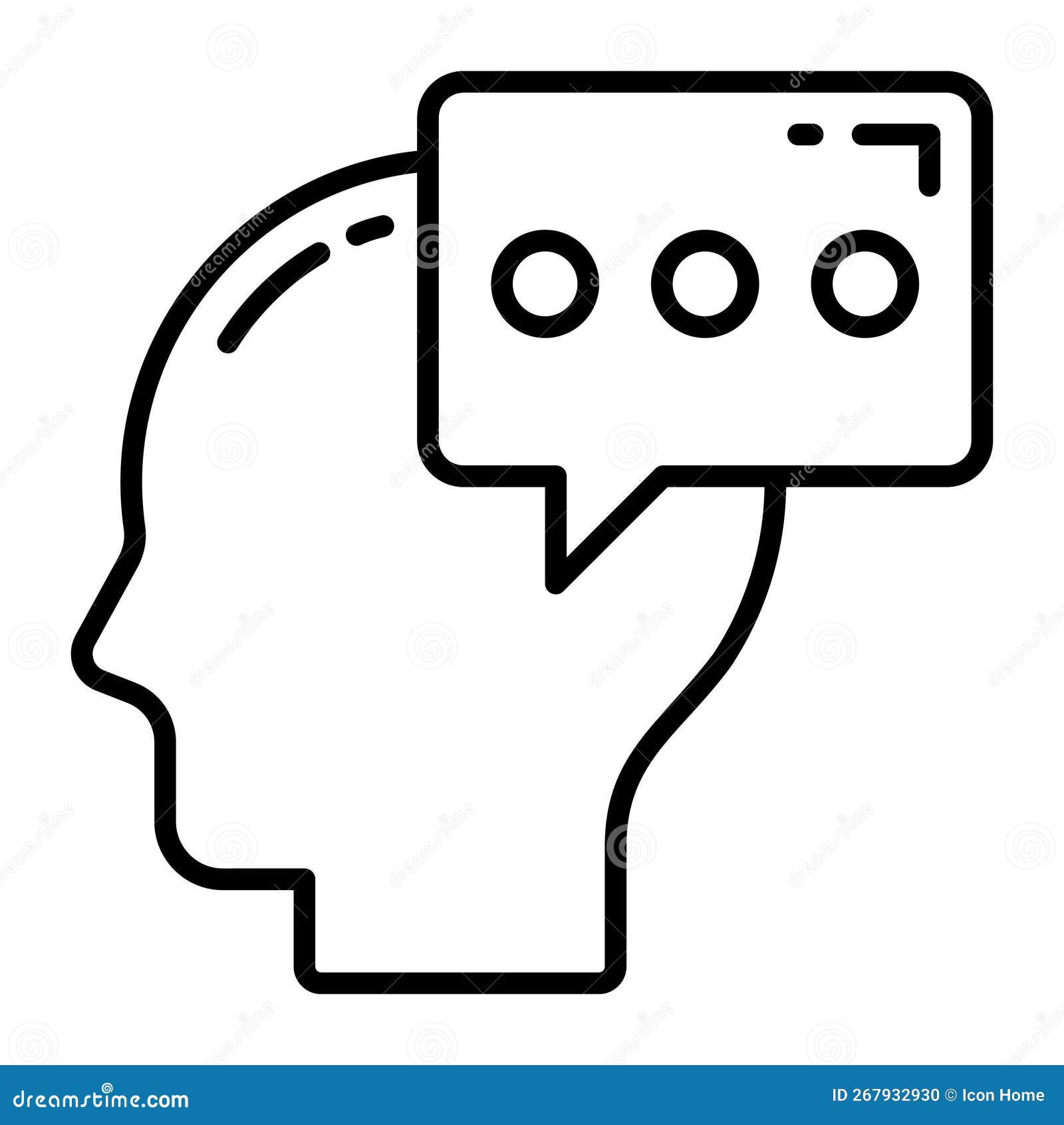 Inner Dialogue Unveiled Royalty-Free Stock Photo | CartoonDealer.com ...