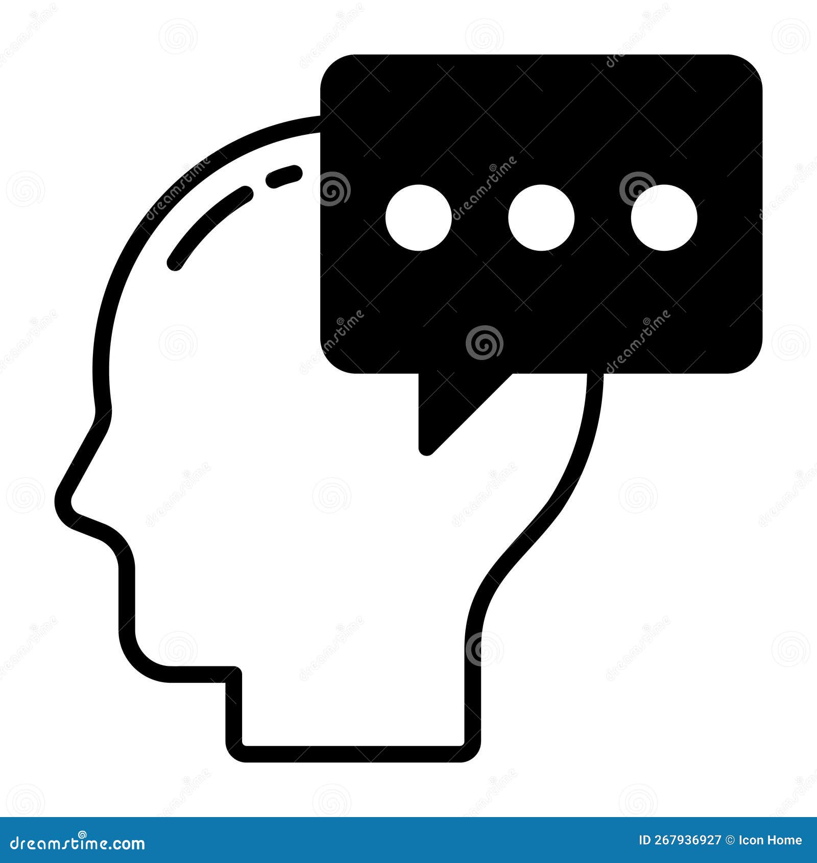 Inner Dialogue Unveiled Royalty-Free Stock Photo | CartoonDealer.com ...