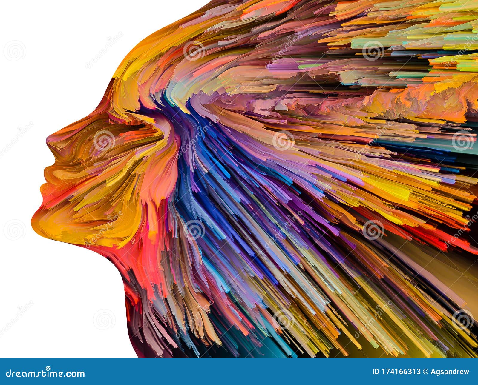 Inner Forces stock illustration. Illustration of mind - 174166313