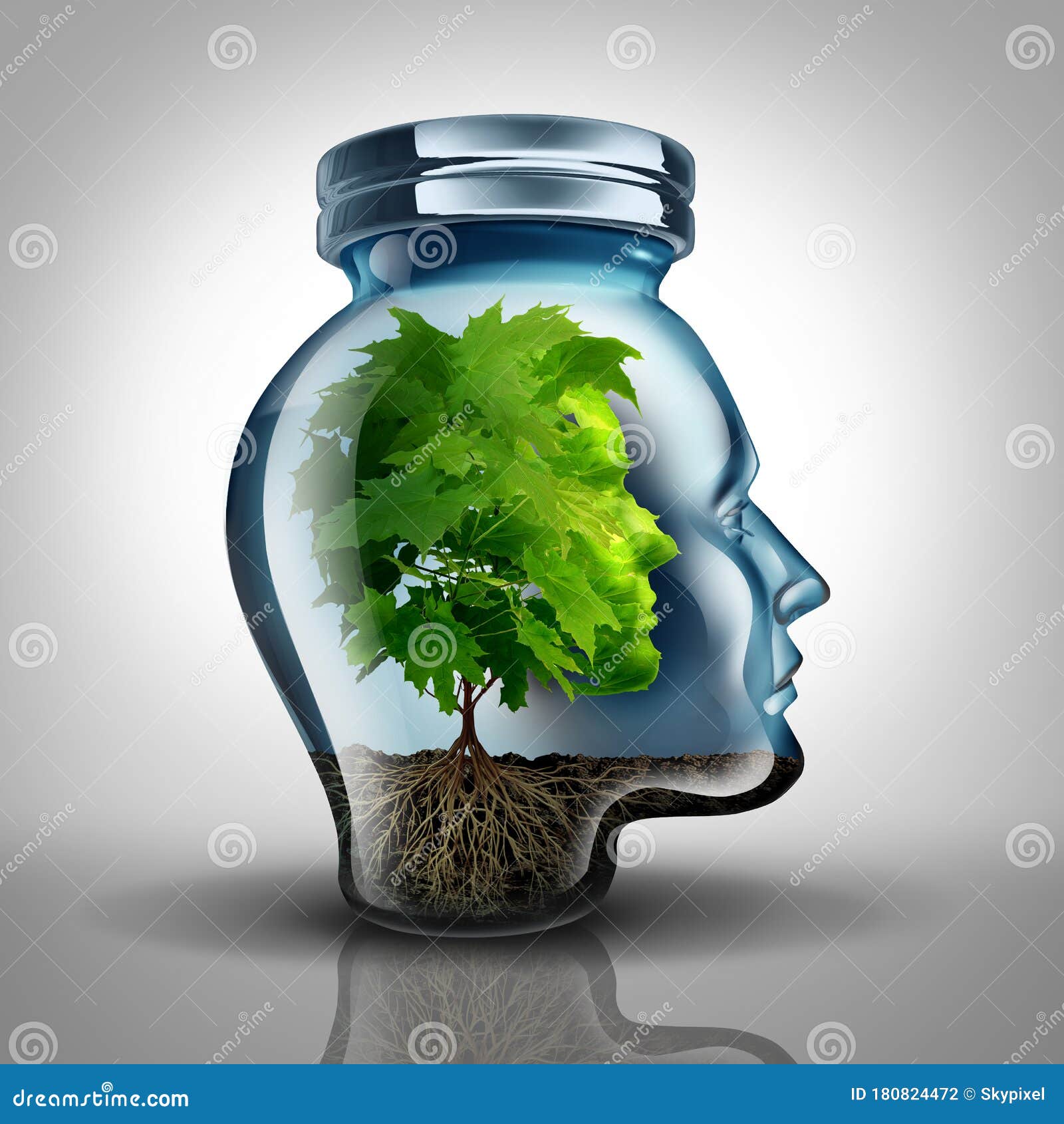 Inner Growth stock illustration. Illustration of knowledge - 180824472