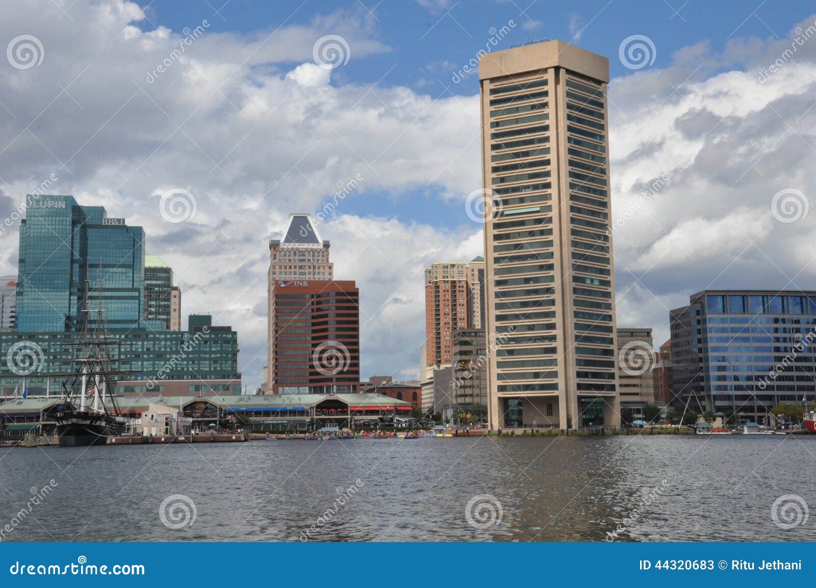 Inner Harbor in Baltimore, Maryland Editorial Stock Photo - Image of ...