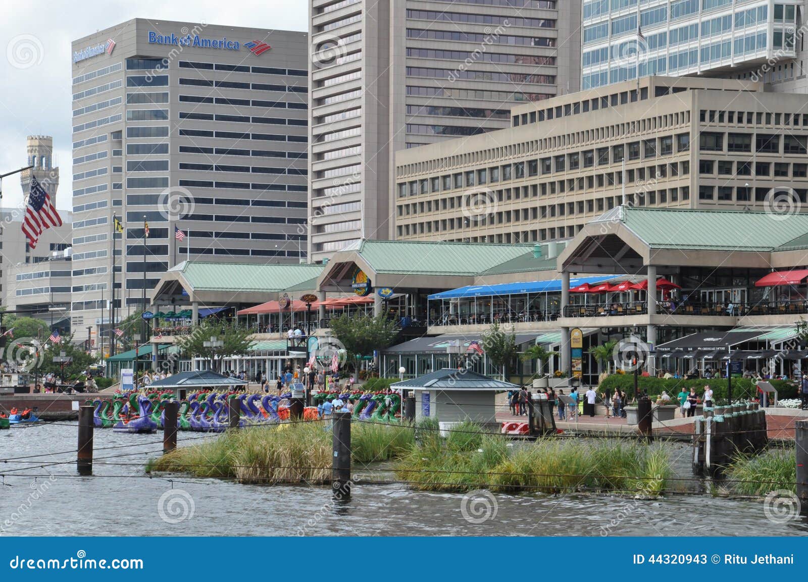 Inner Harbor in Baltimore, Maryland Editorial Stock Photo - Image of ...