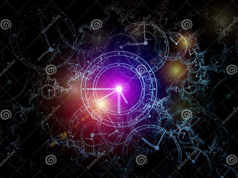 Inner Life of Temporal Realm Stock Illustration - Illustration of ...