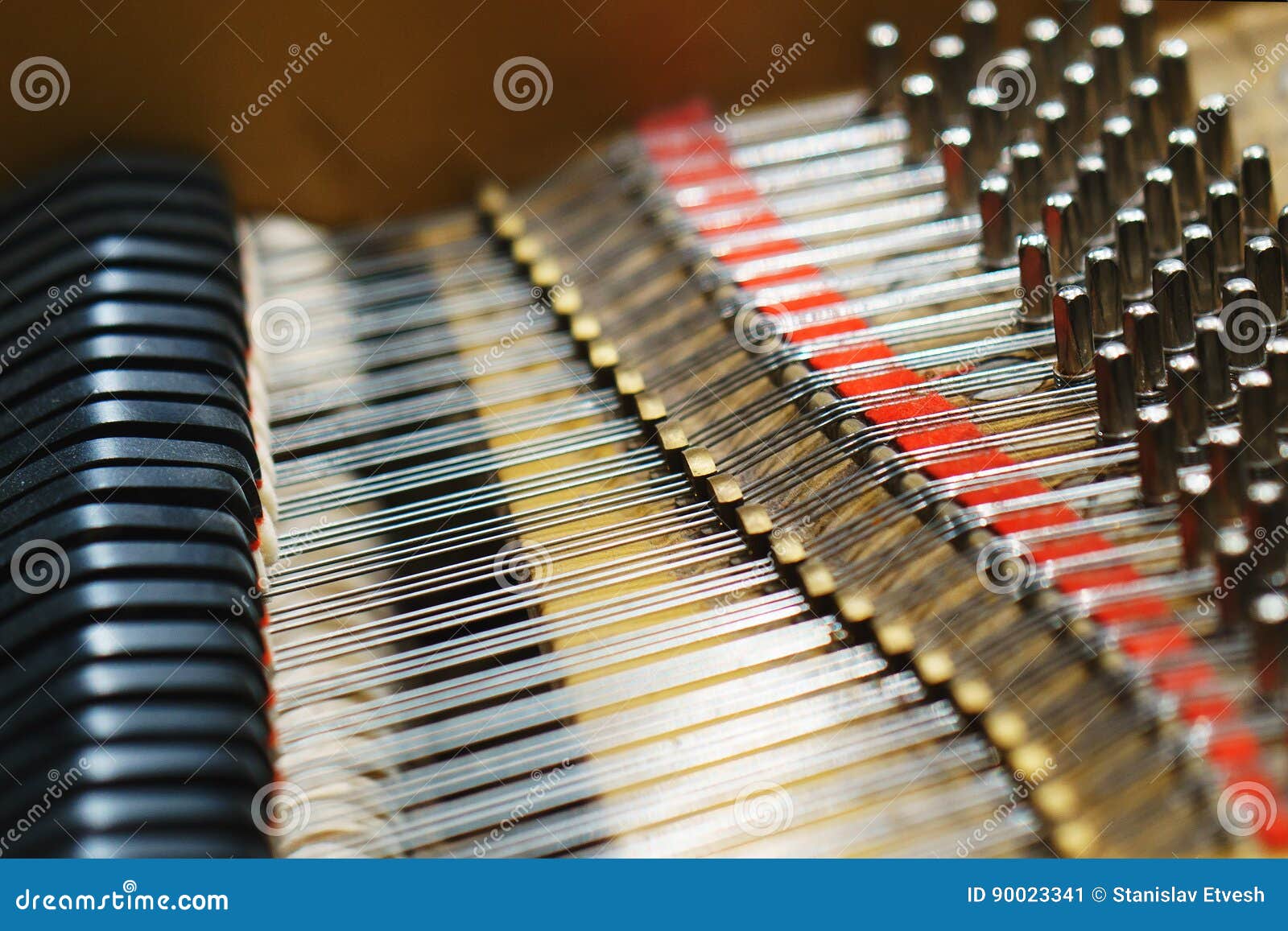 The Inner Mechanism of the Piano Piano Stock Image - Image of piano ...