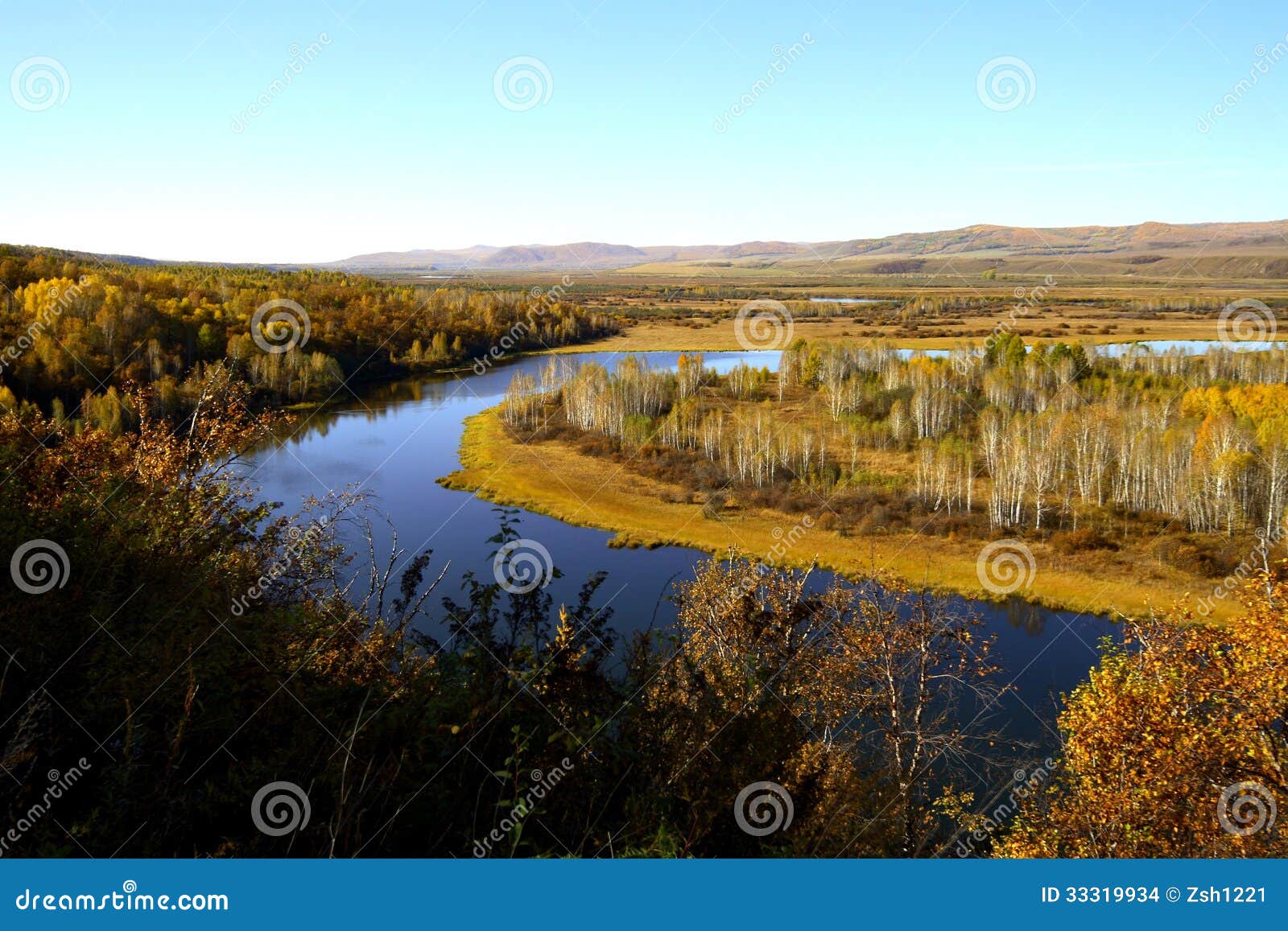 Inner mongolia grassland stock photo. Image of mountain - 33319934