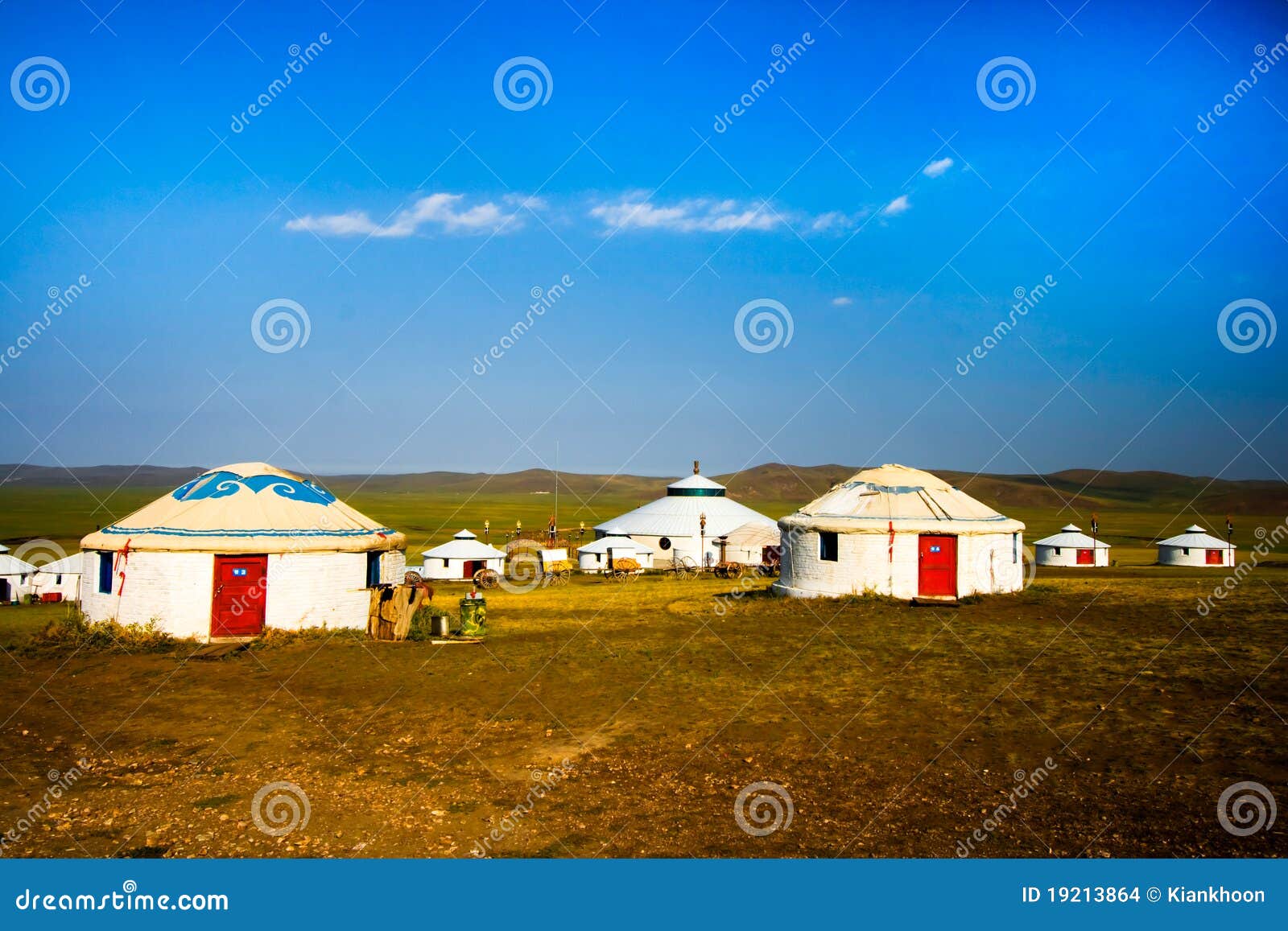 Inner Mongolia Jinzhanghan Touring Tribe Entrance Stock Image ...