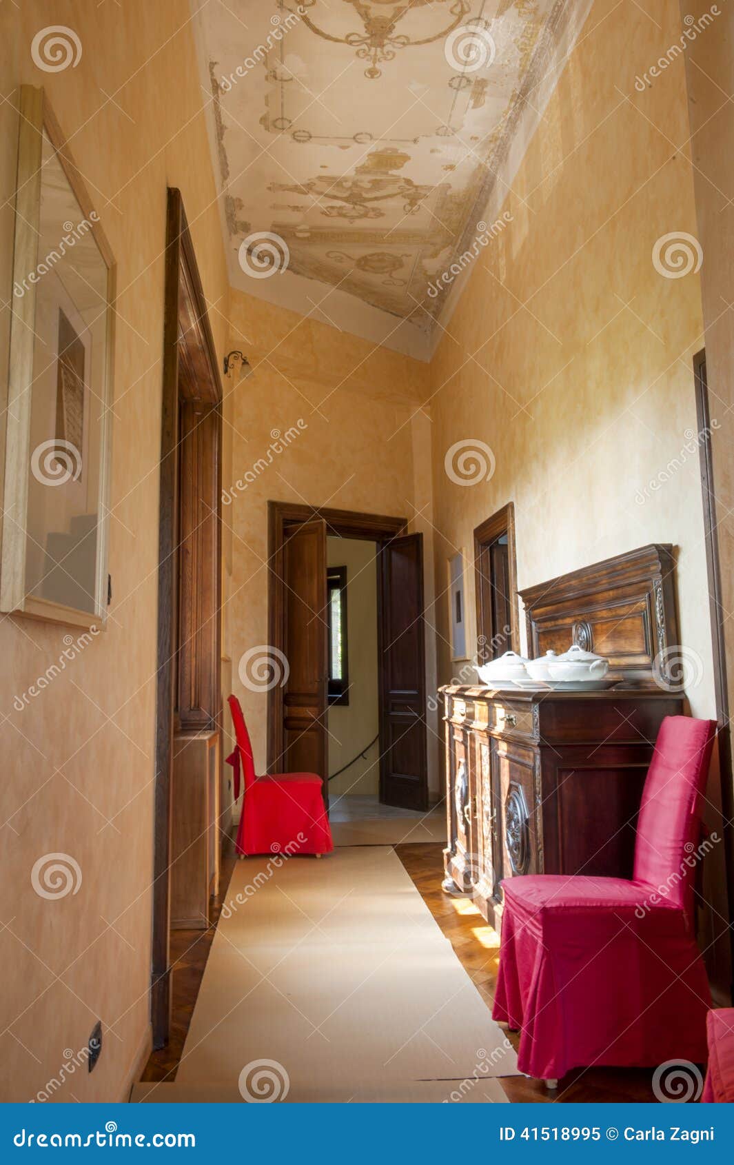 Inner Particular Tercei Castle Stock Image - Image of castle, building ...