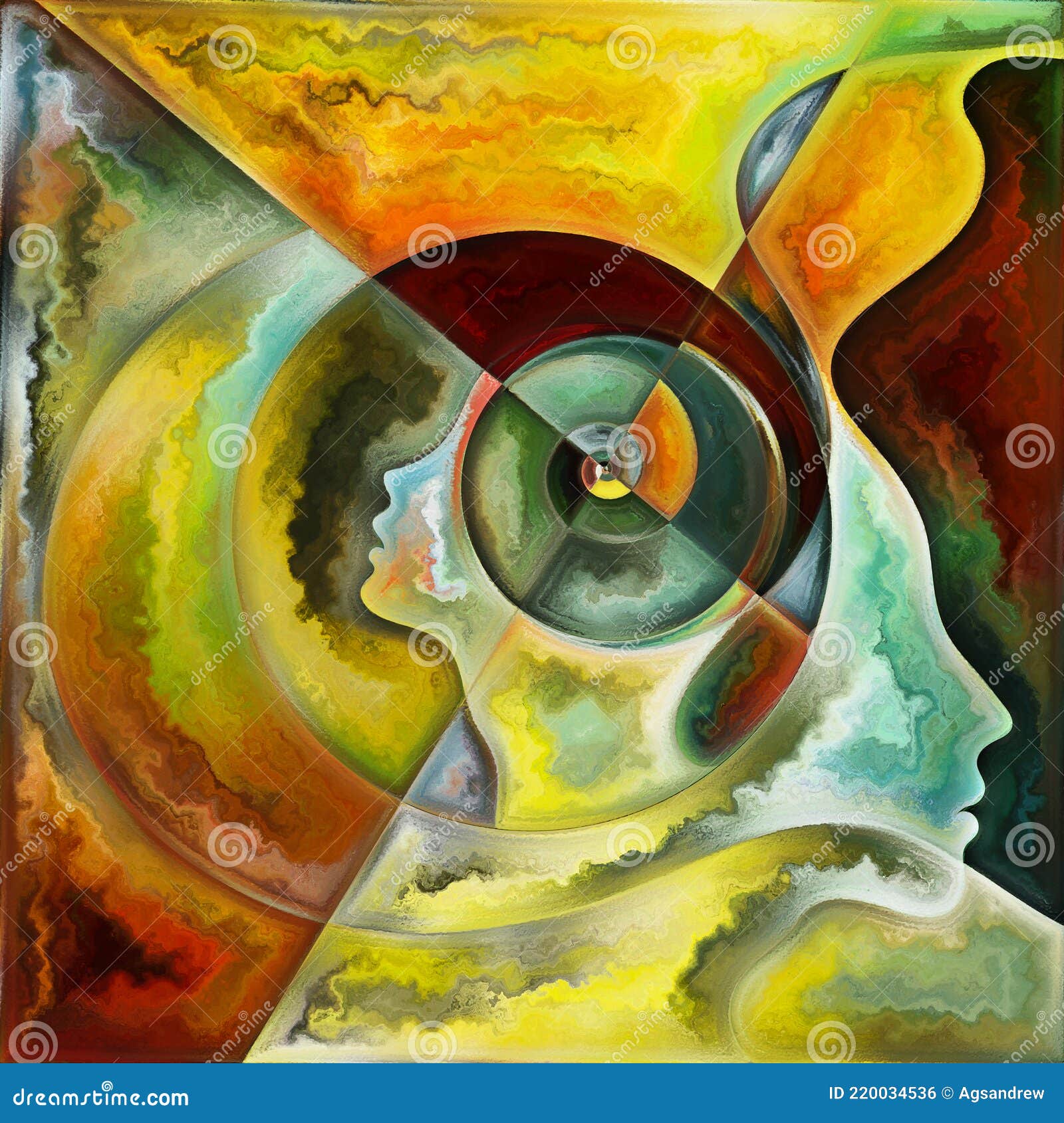 Inner Patterns stock illustration. Illustration of glass - 220034536