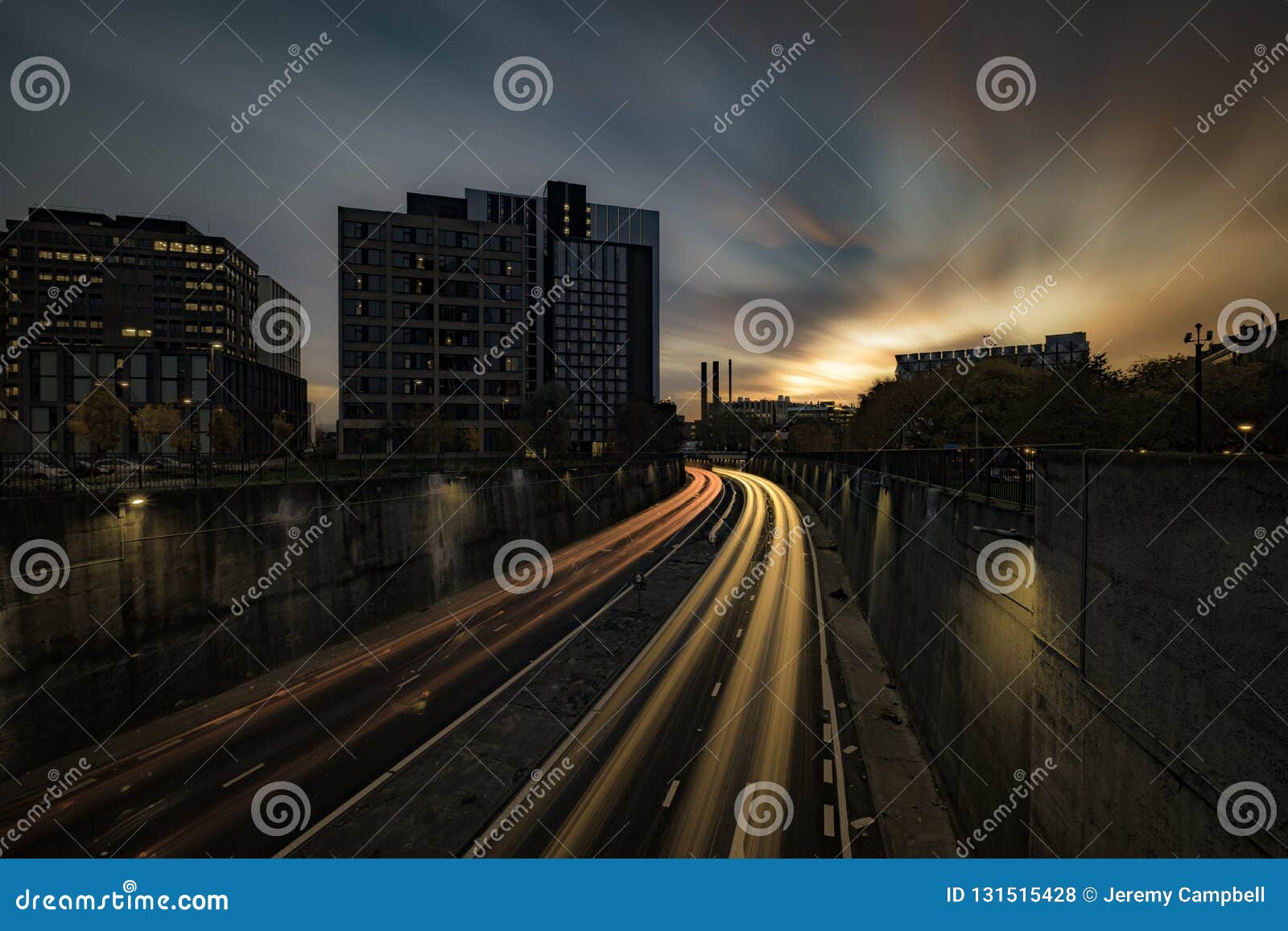 Inner Ring Road, Leeds, West Yorshire Stock Photo - Image of ring ...