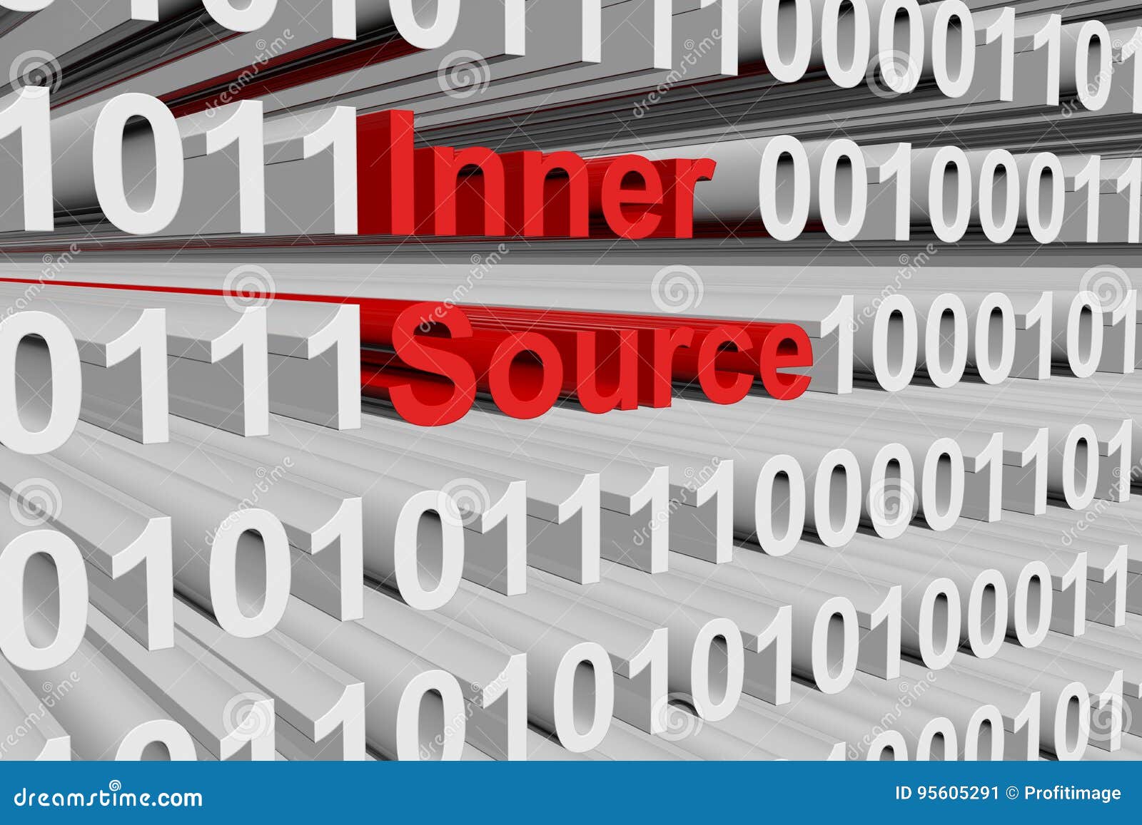 Inner source stock illustration. Illustration of render - 95605291
