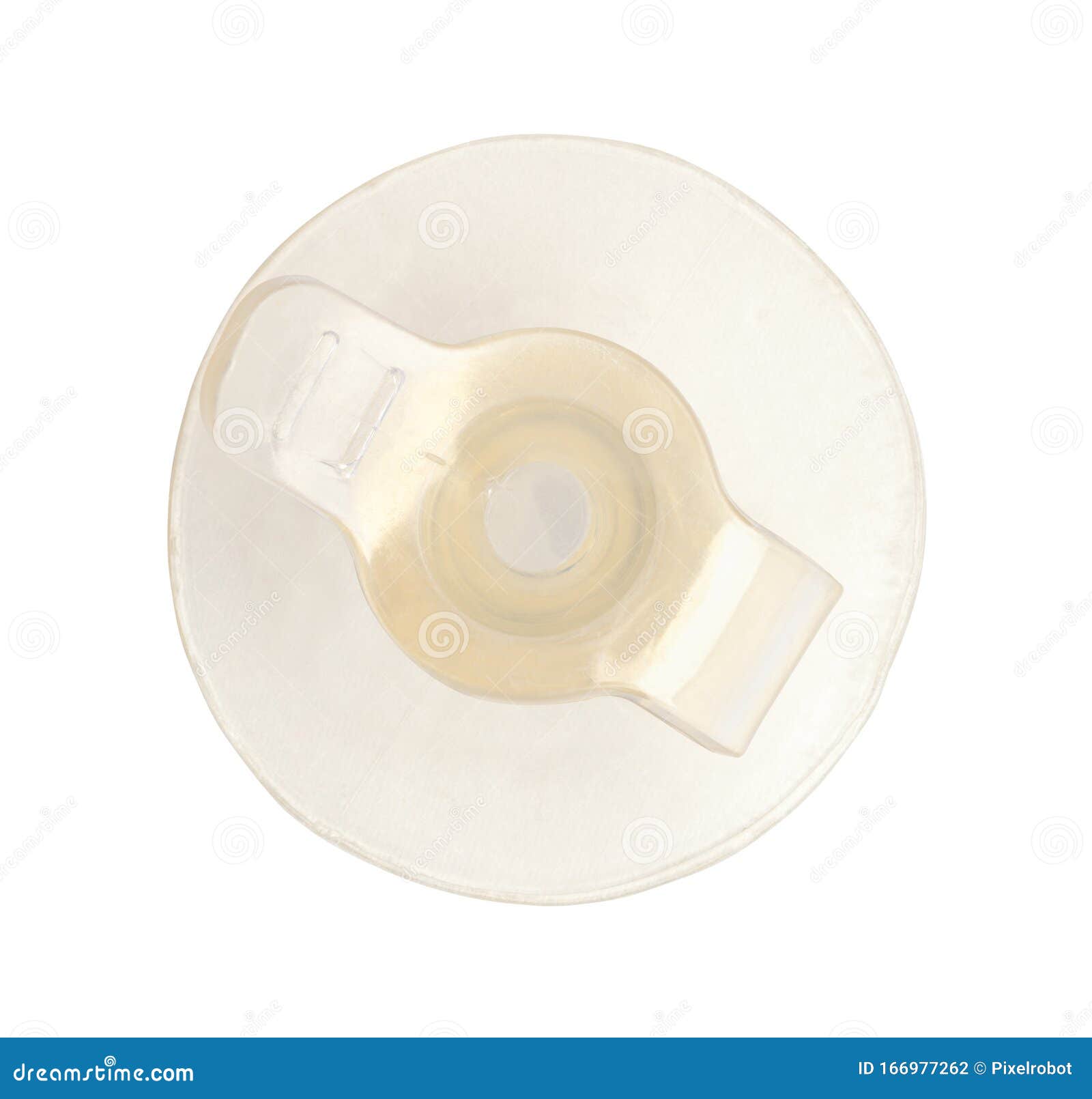 Inner Tube Plug Top View stock photo. Image of blowing - 166977262