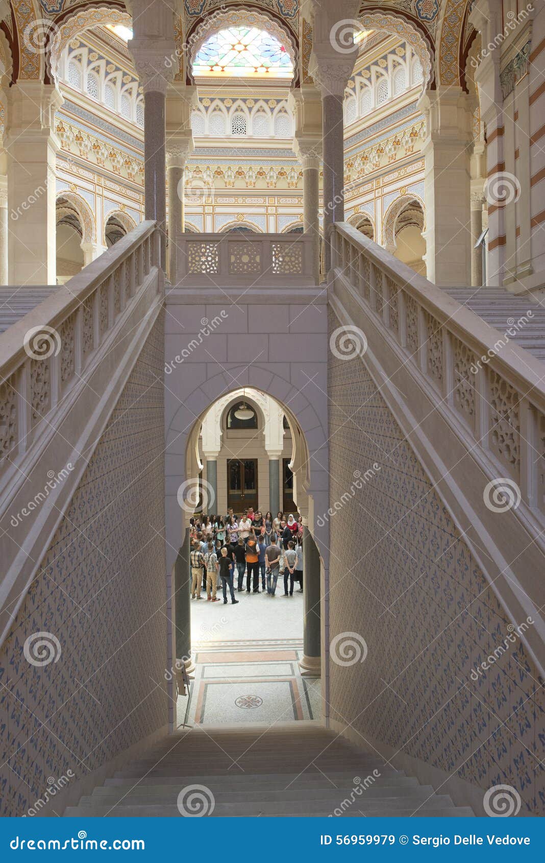 Inner View of National Library Editorial Stock Image - Image of ...