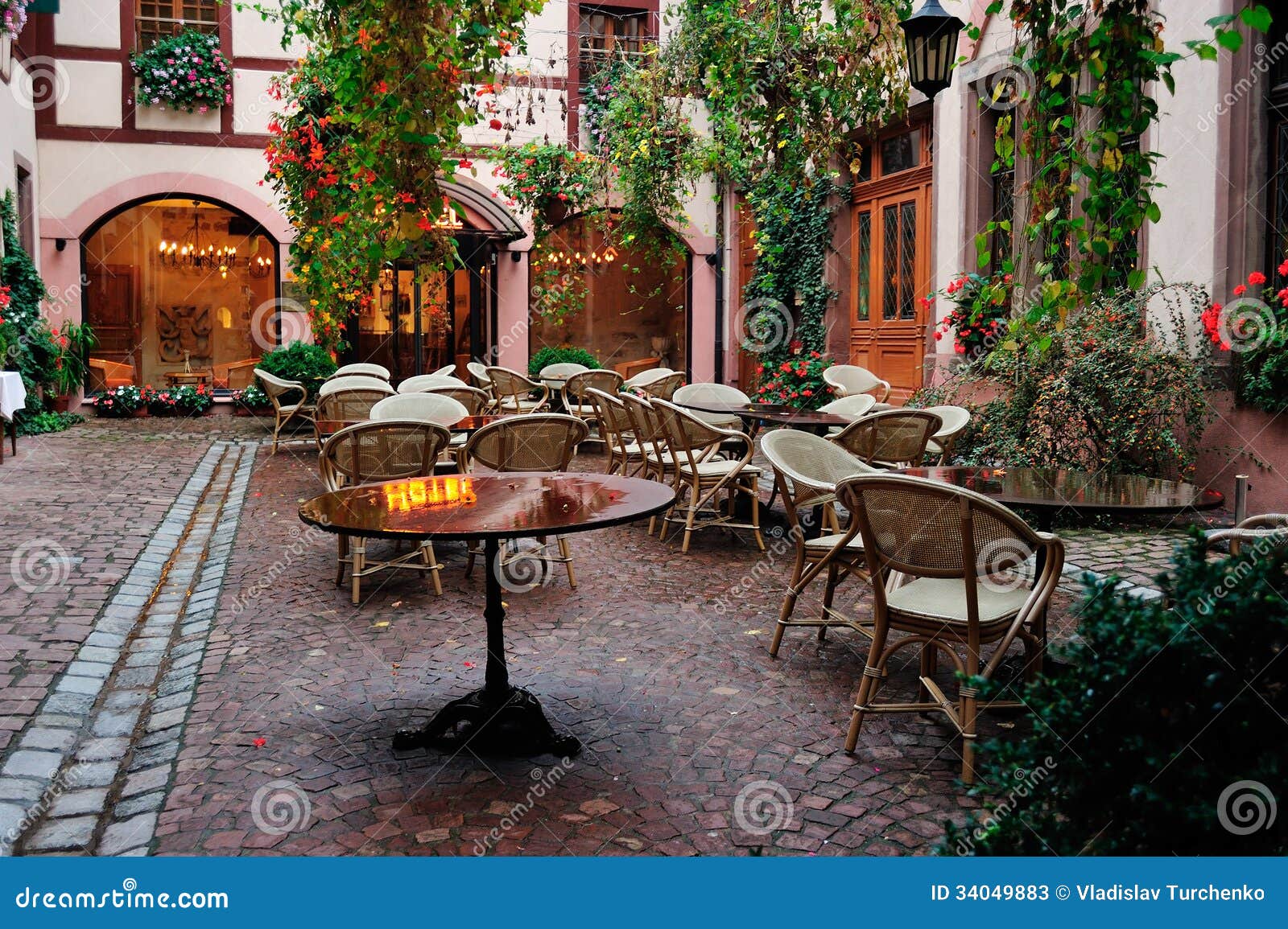 Inner Yard Of One Of The Temple With Carved Stone Doors And Walls So ...
