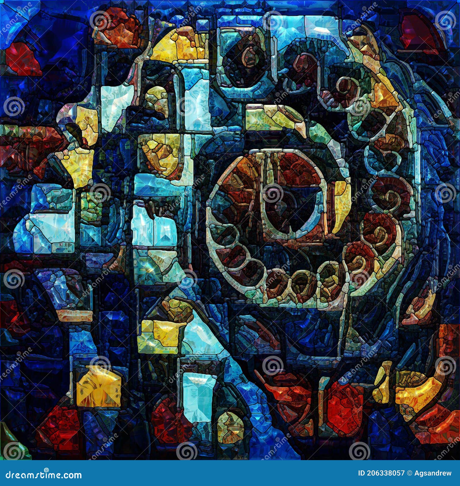 Innermost Thoughts stock illustration. Illustration of design - 206338057