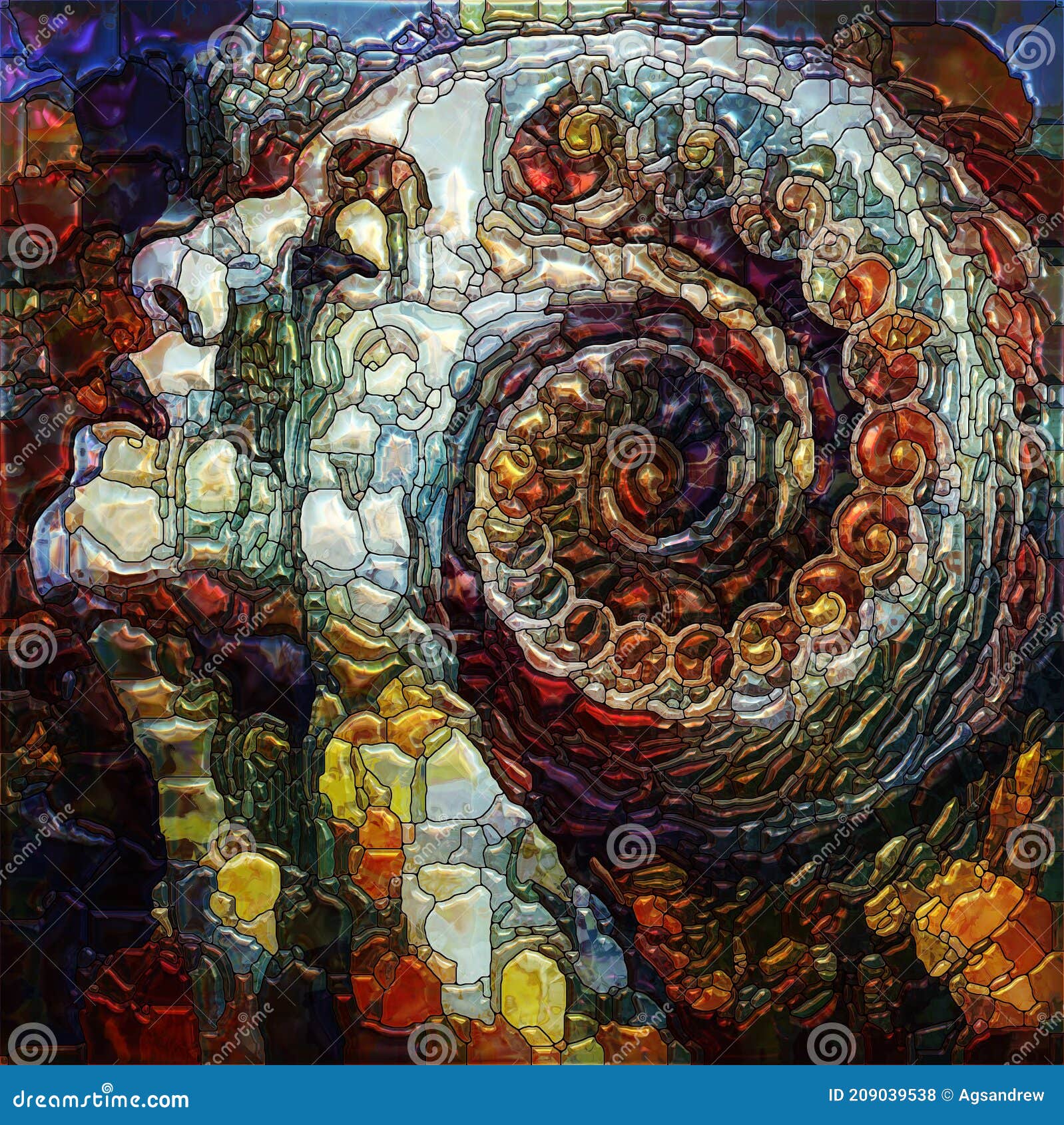 Innermost Thoughts stock illustration. Illustration of colorful - 209039538