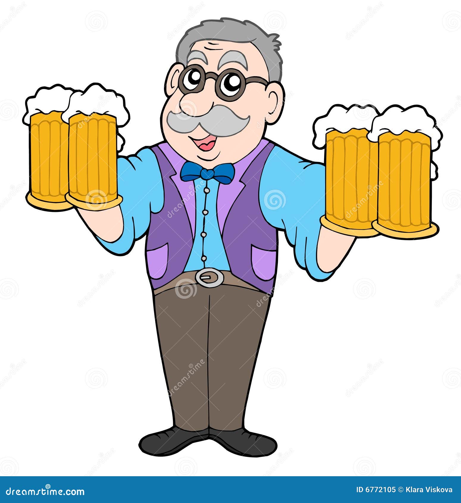 Two Beers Cartoon Vector | CartoonDealer.com #84136359