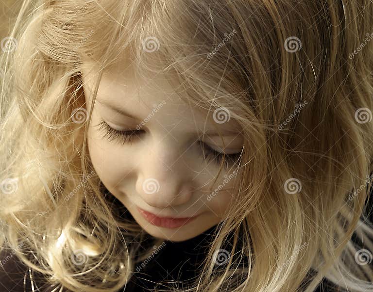 Innocence stock image. Image of happy, blond, female, young - 1603847