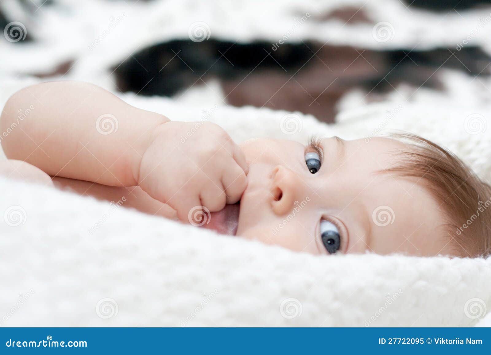 Innocence baby stock image. Image of girl, face, horizontal - 27722095
