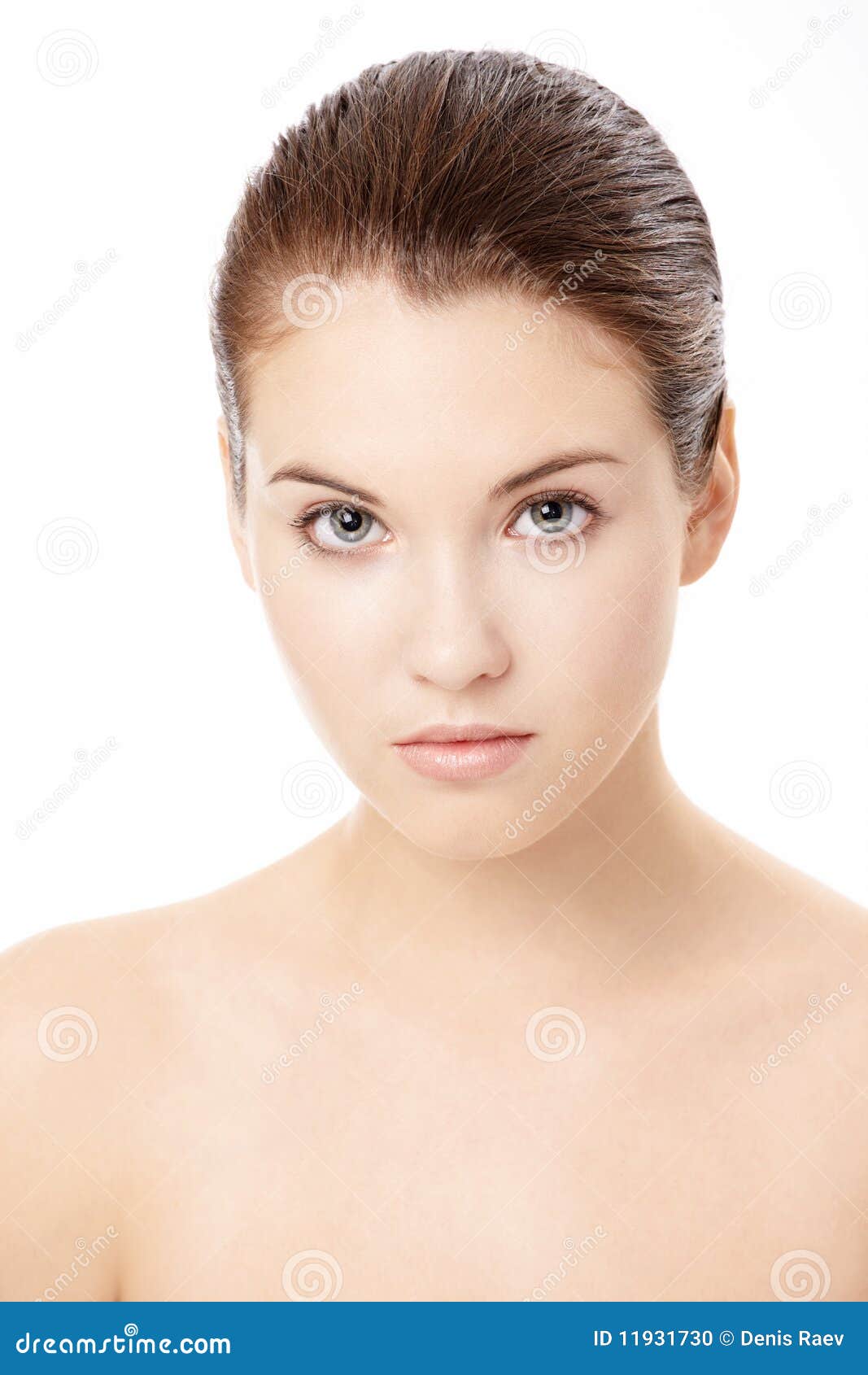 Innocent beauty stock photo. Image of brown, isolated - 11931730