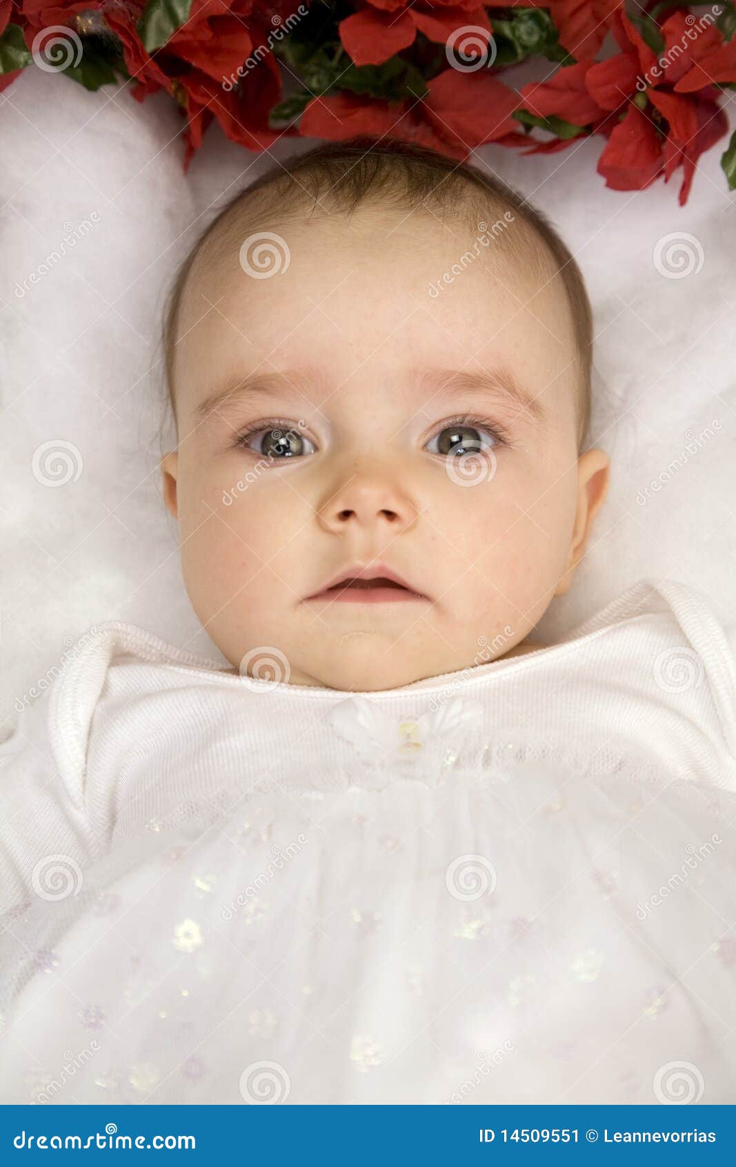 Innocent Child stock image. Image of white, blanket, expression - 14509551