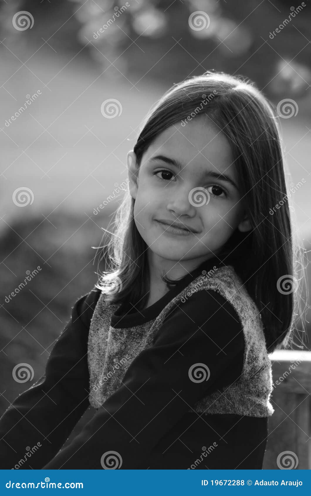 Innocent Girl stock photo. Image of child, cold, childhood - 19672288