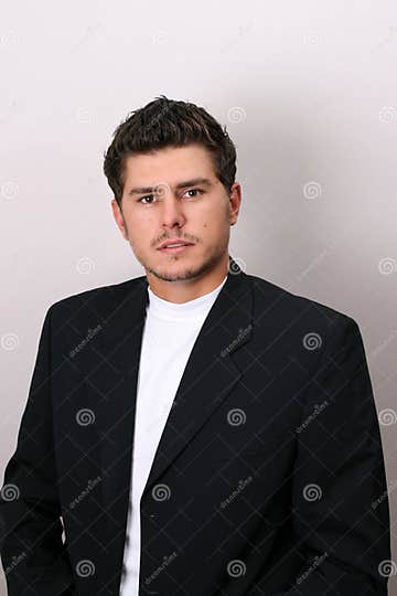 Innocent Male Model stock photo. Image of space, neat - 5672276