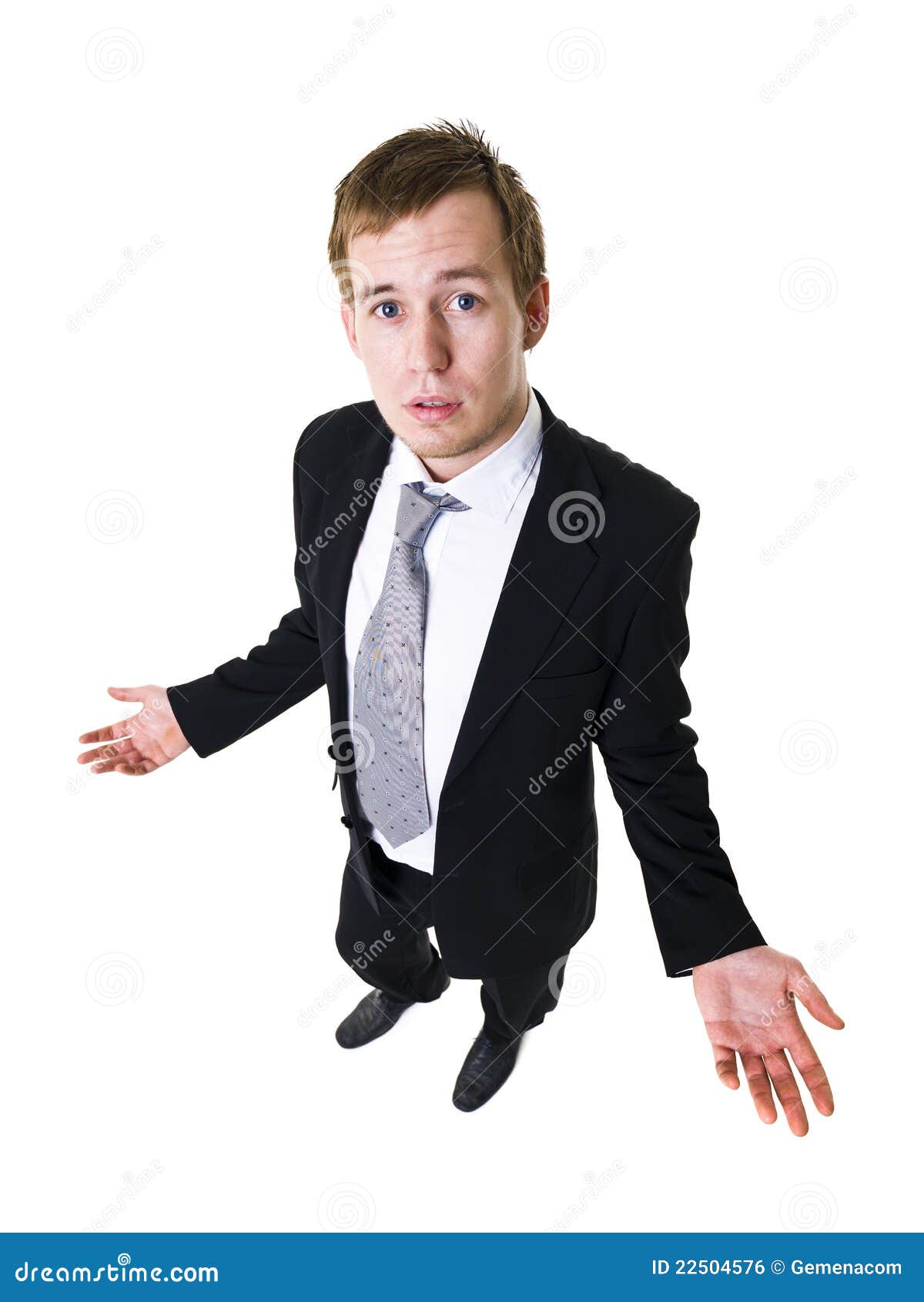 Innocent man stock photo. Image of isolated, jacket, length - 22504576