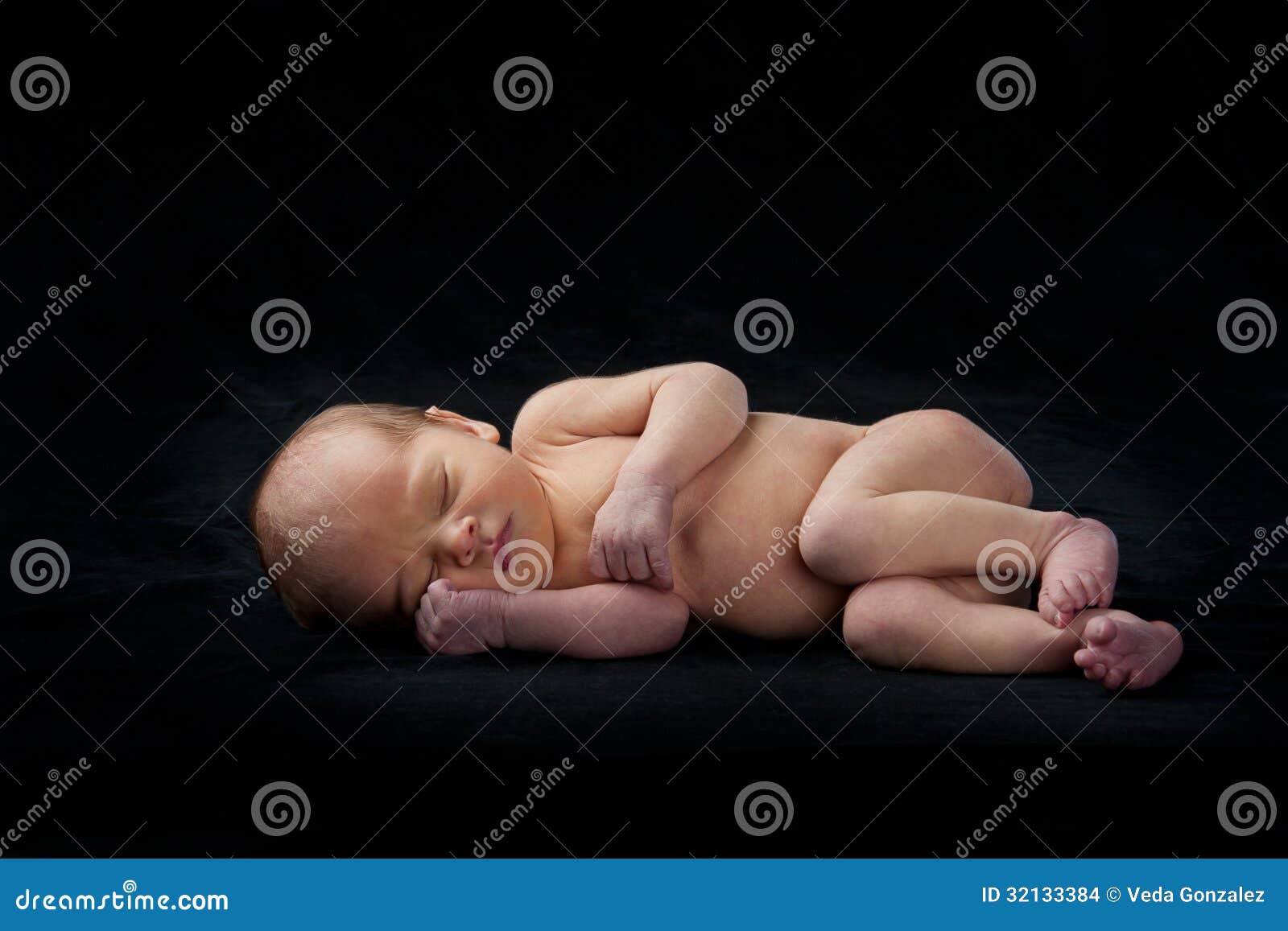 Innocent Newborn Baby stock photo. Image of innocent - 32133384