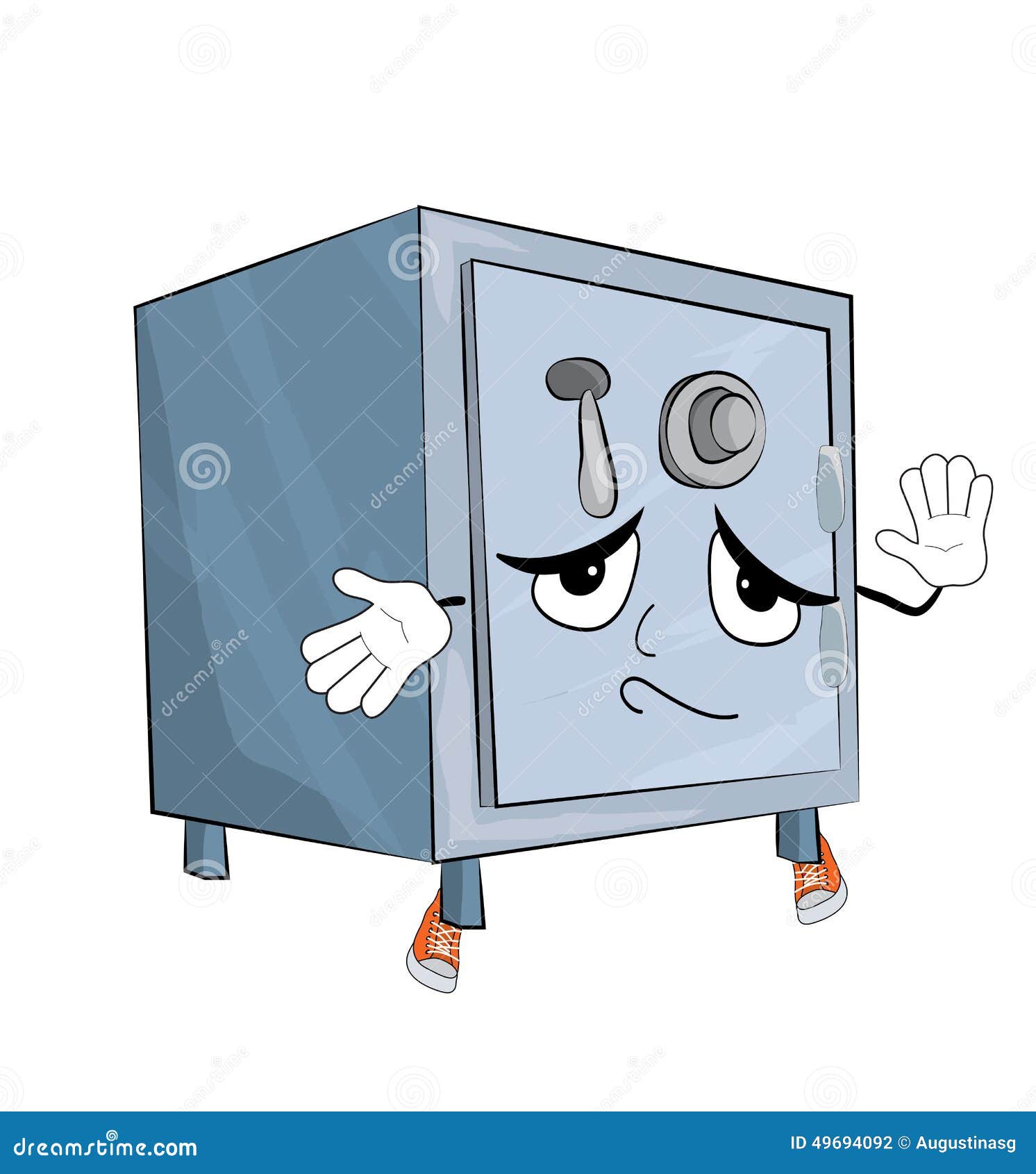 Innocent safe cartoon stock illustration. Illustration of sorry - 49694092