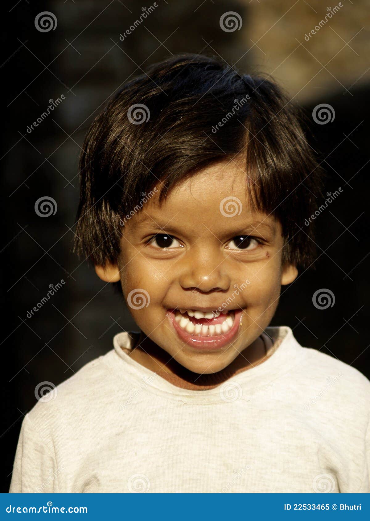 Innocent Smile stock image. Image of bhutri, gesture - 22533465