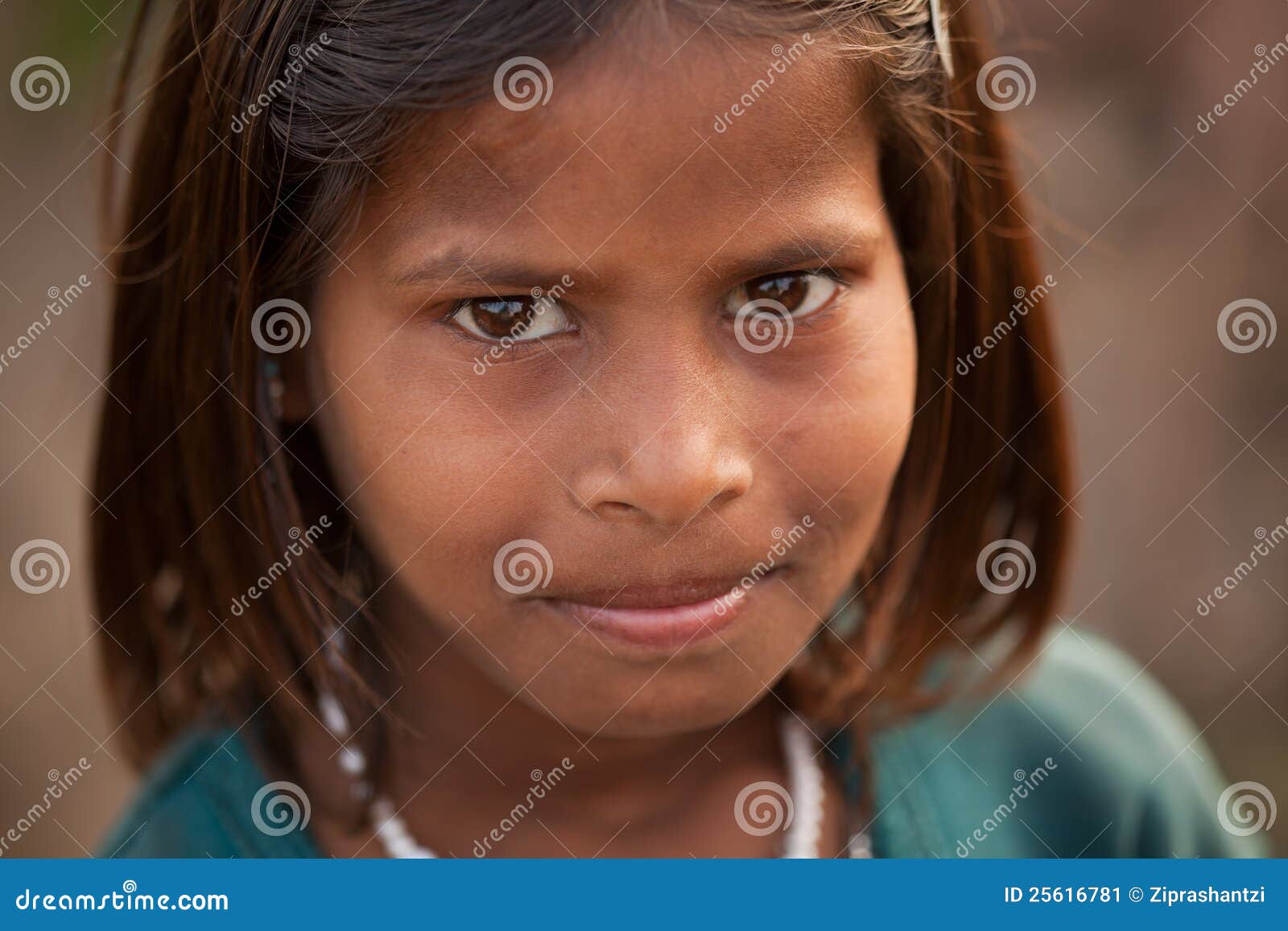Innocent Smile of Indian Female Child Editorial Photo - Image of ...