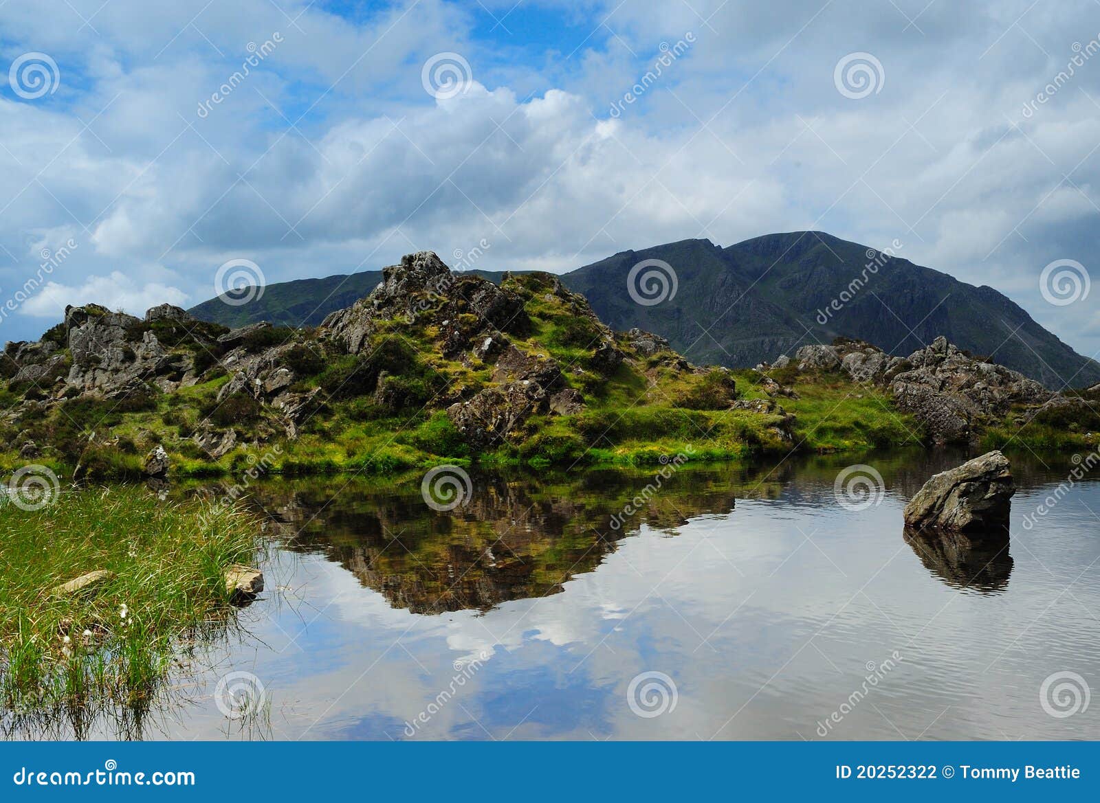 Innominate Tarn stock photo. Image of cumbria, landscapes - 20252322