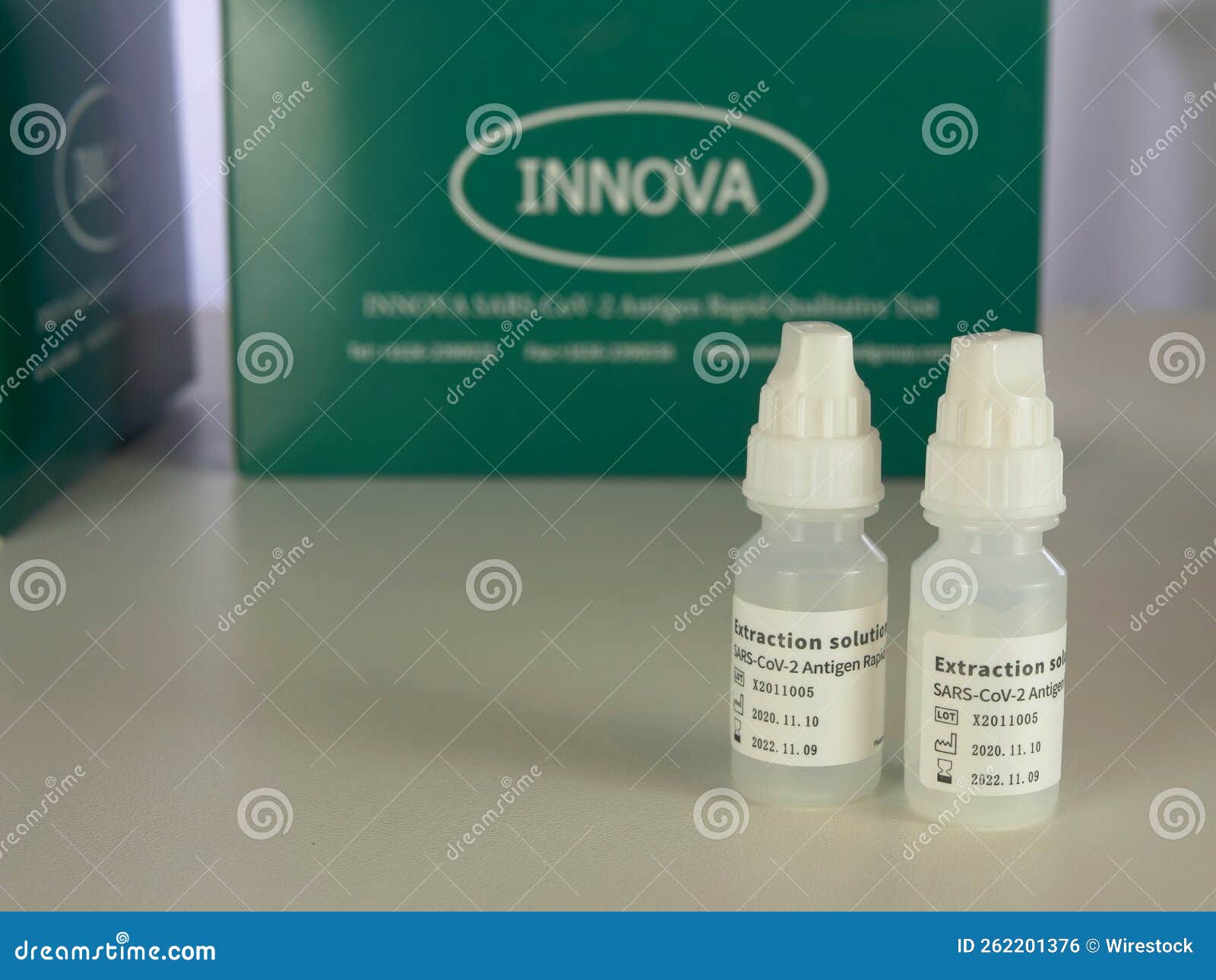 Innova Coronavirus Lateral Flow Test Boxes with Extraction Fluid ...