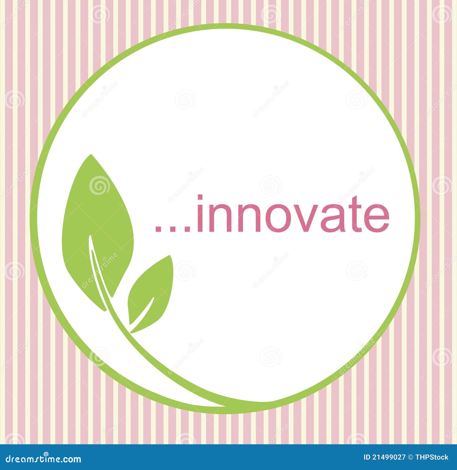 Innova la insignia ilustración del vector. Ilustración de insignia ...