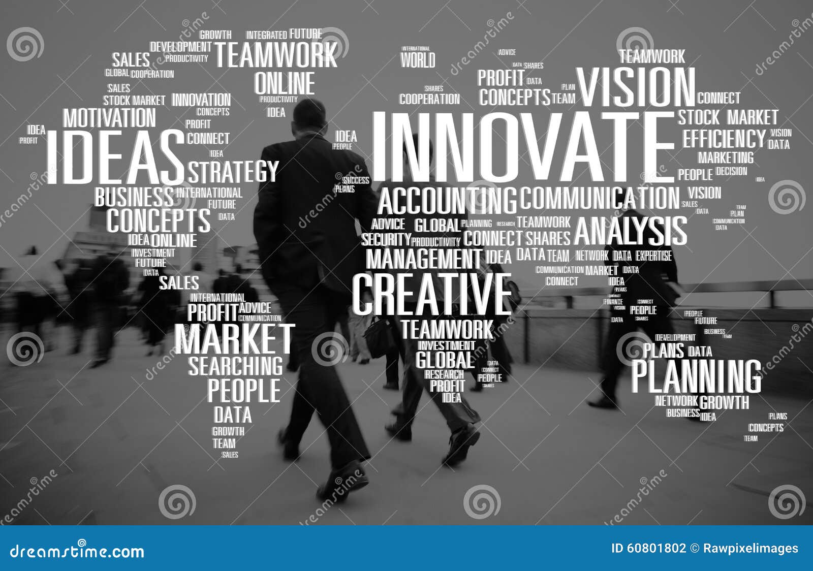 Innovate Inspiration Creativity Ideas Progress Concept Stock Photo ...